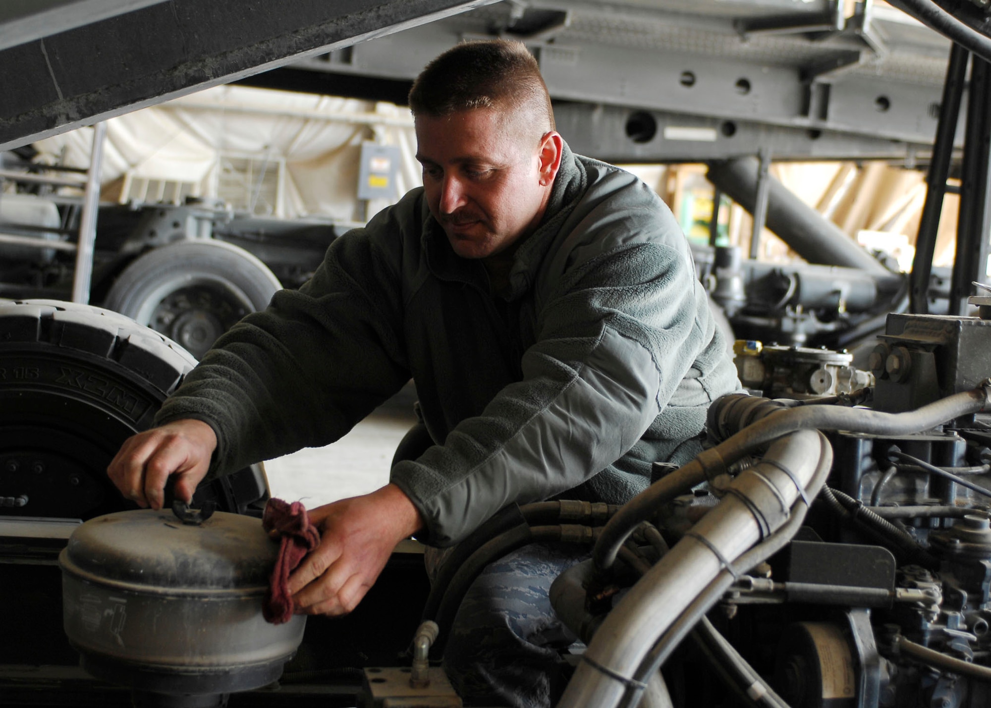Keeping K-loaders clean > U.S. Air Forces Central > Display
