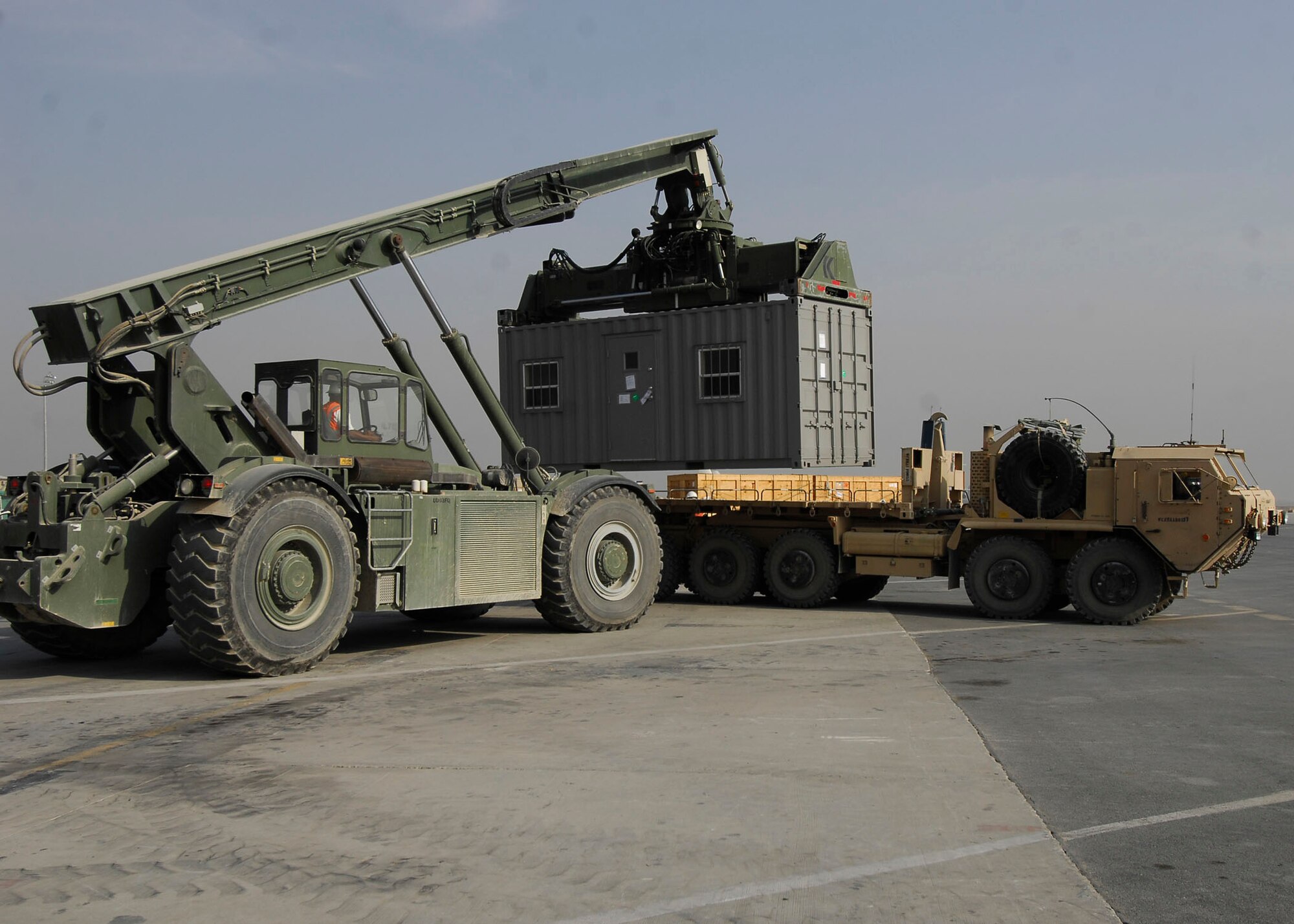 Airmen and Soldiers provide transportation for new offices > U.S. Air ...