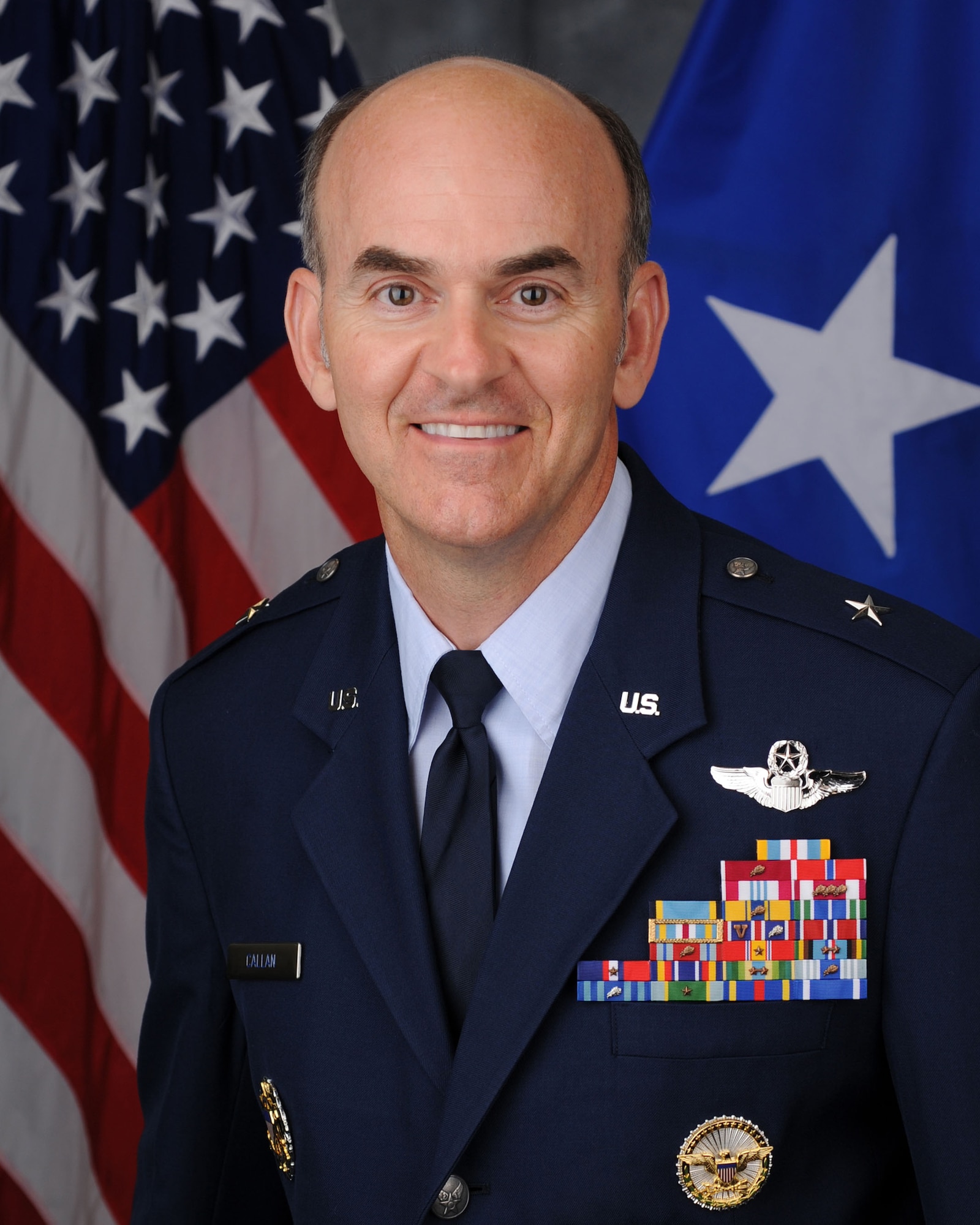BRIGADIER GENERAL MICHAEL W. CALLAN > Air Force > Biography Display