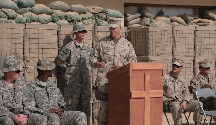 Security for western Iraq base shifts to Army > 2nd Marine Logistics ...