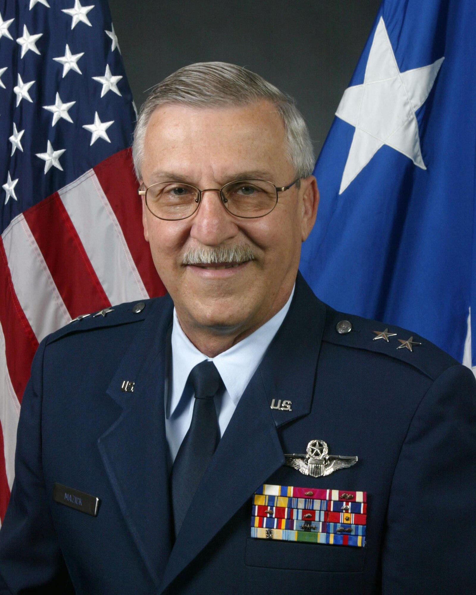 MAJOR GENERAL MARTIN M. MAZICK > Air Force > Biography Display