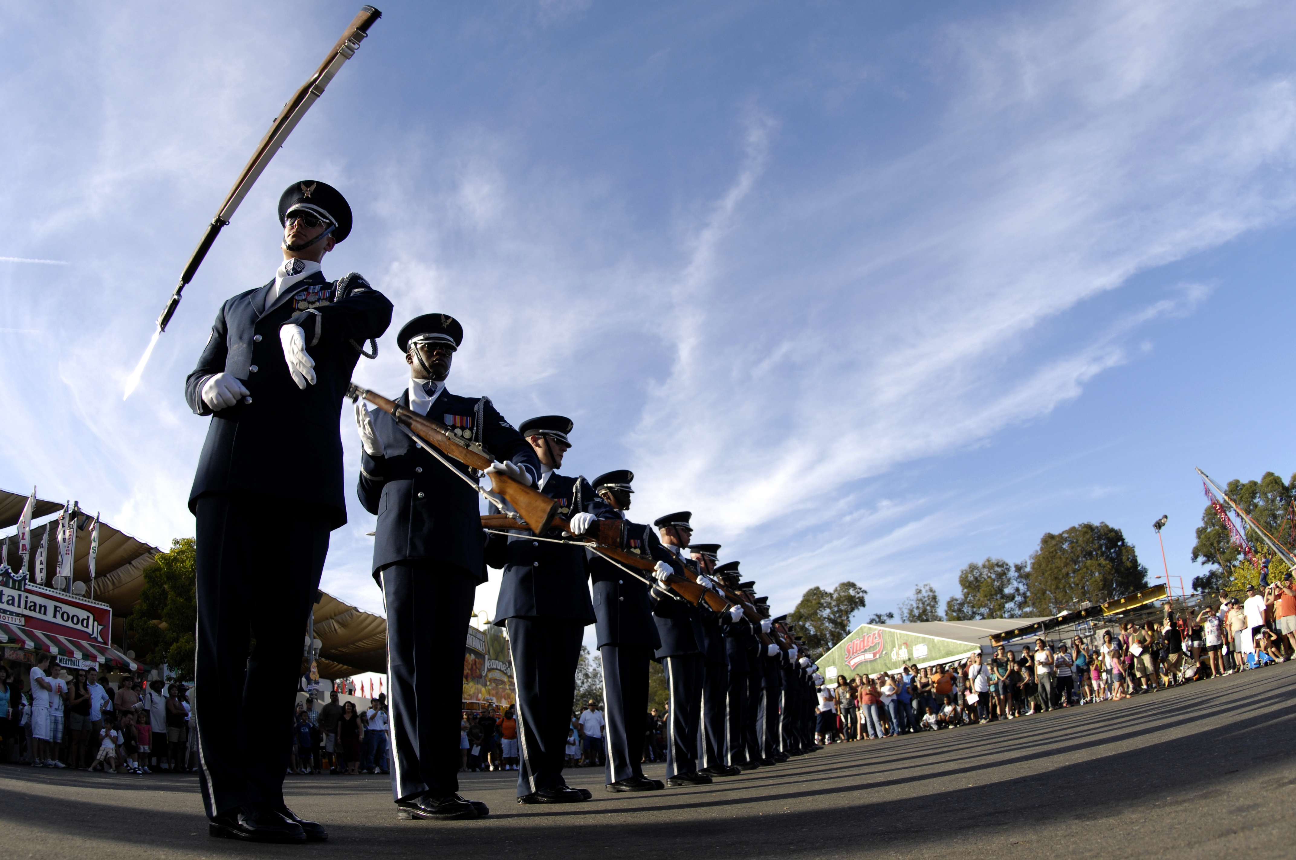'Today's Air Force' visits AF Honor Guard > Air Force Honor Guard ...