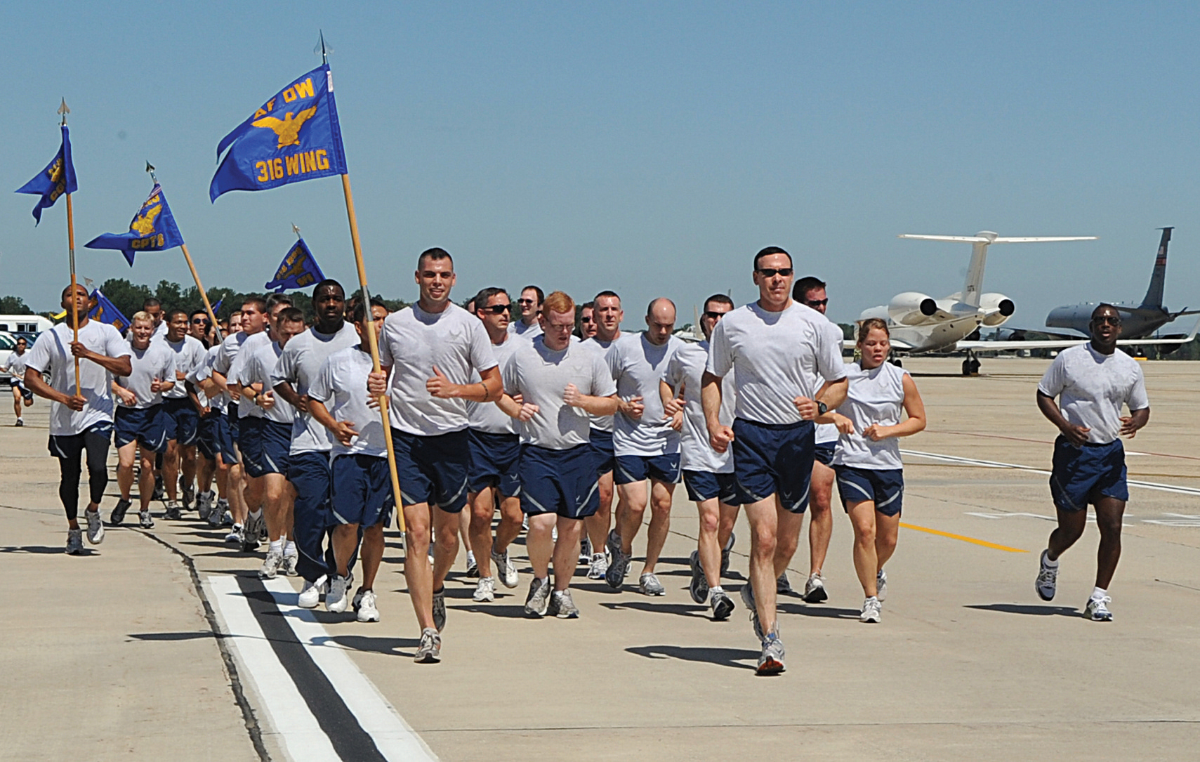 Keepin’ fit on the flightline