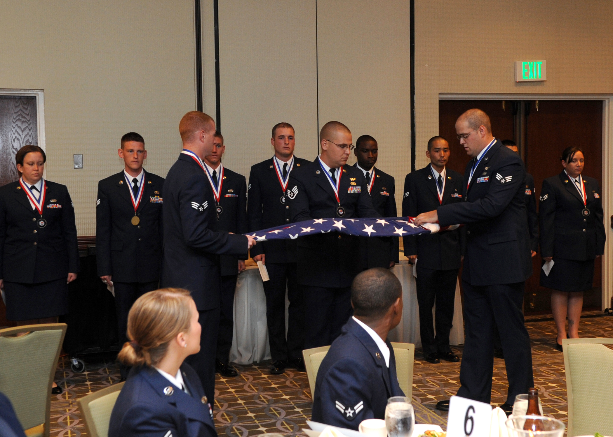Sept. 3, 2009 Airman Leadership School graduation