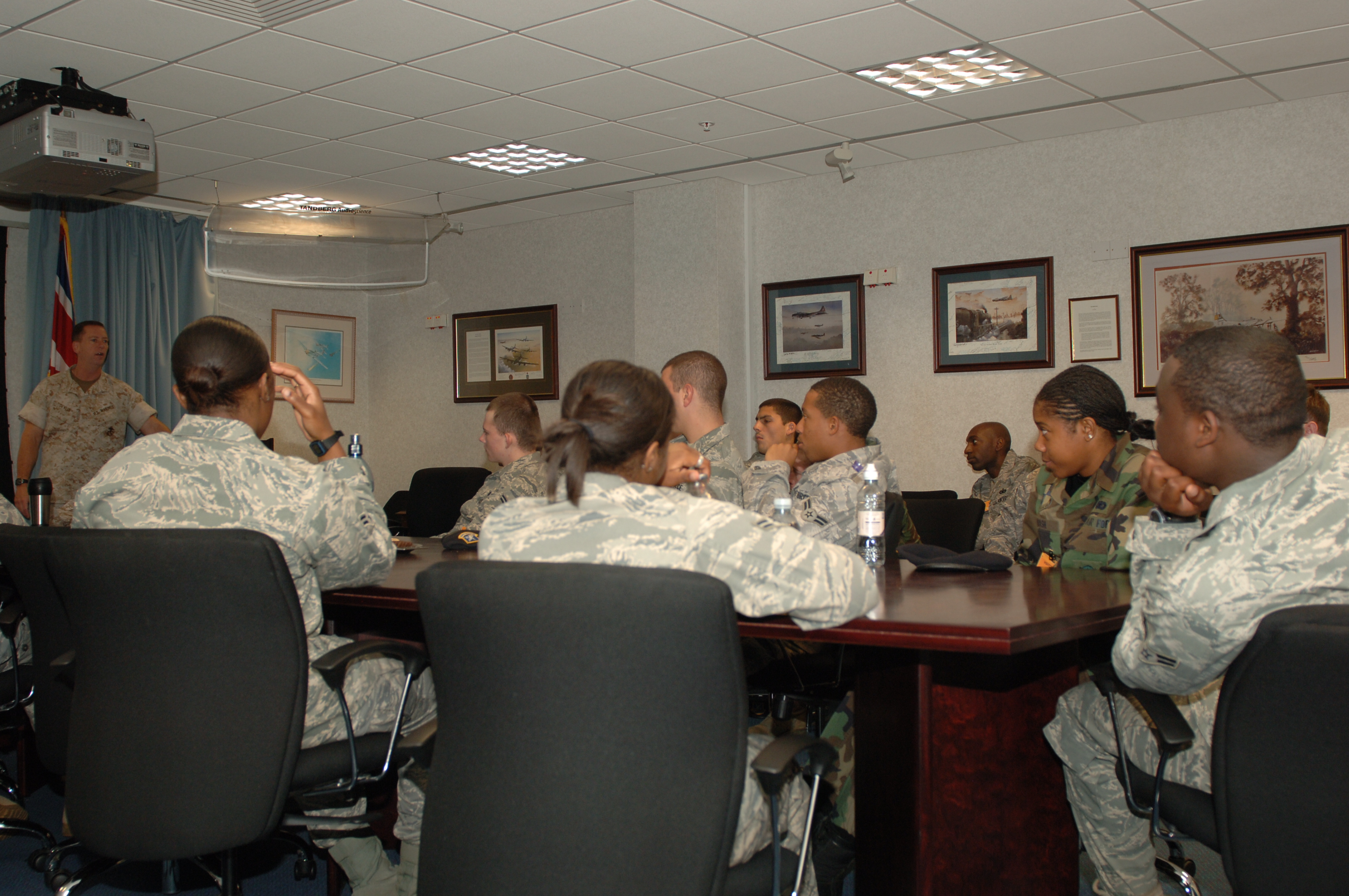 Informing Those Who Protect Us: JAC Hosts 423rd Security Forces > 501st ...