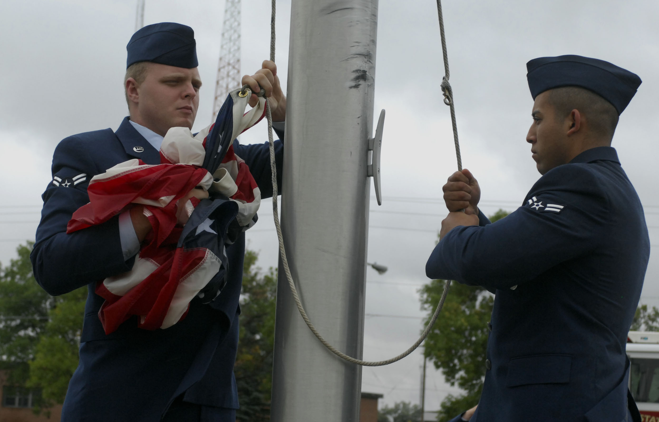 MAFB firefighters pay tribute to fallen brothers > Minot Air Force Base ...