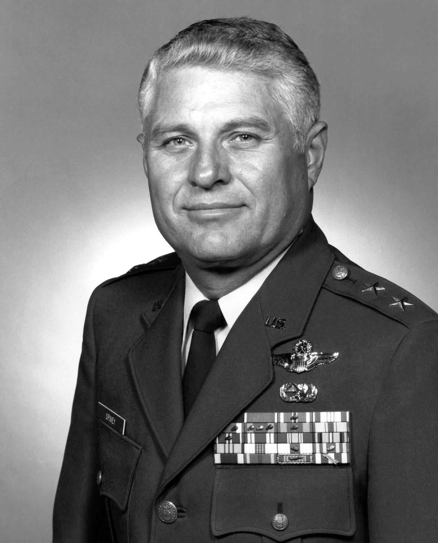 MAJOR GENERAL RONALD C. SPIVEY > Air Force > Biography Display