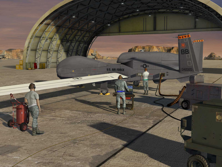 RQ-4 Global Hawk.