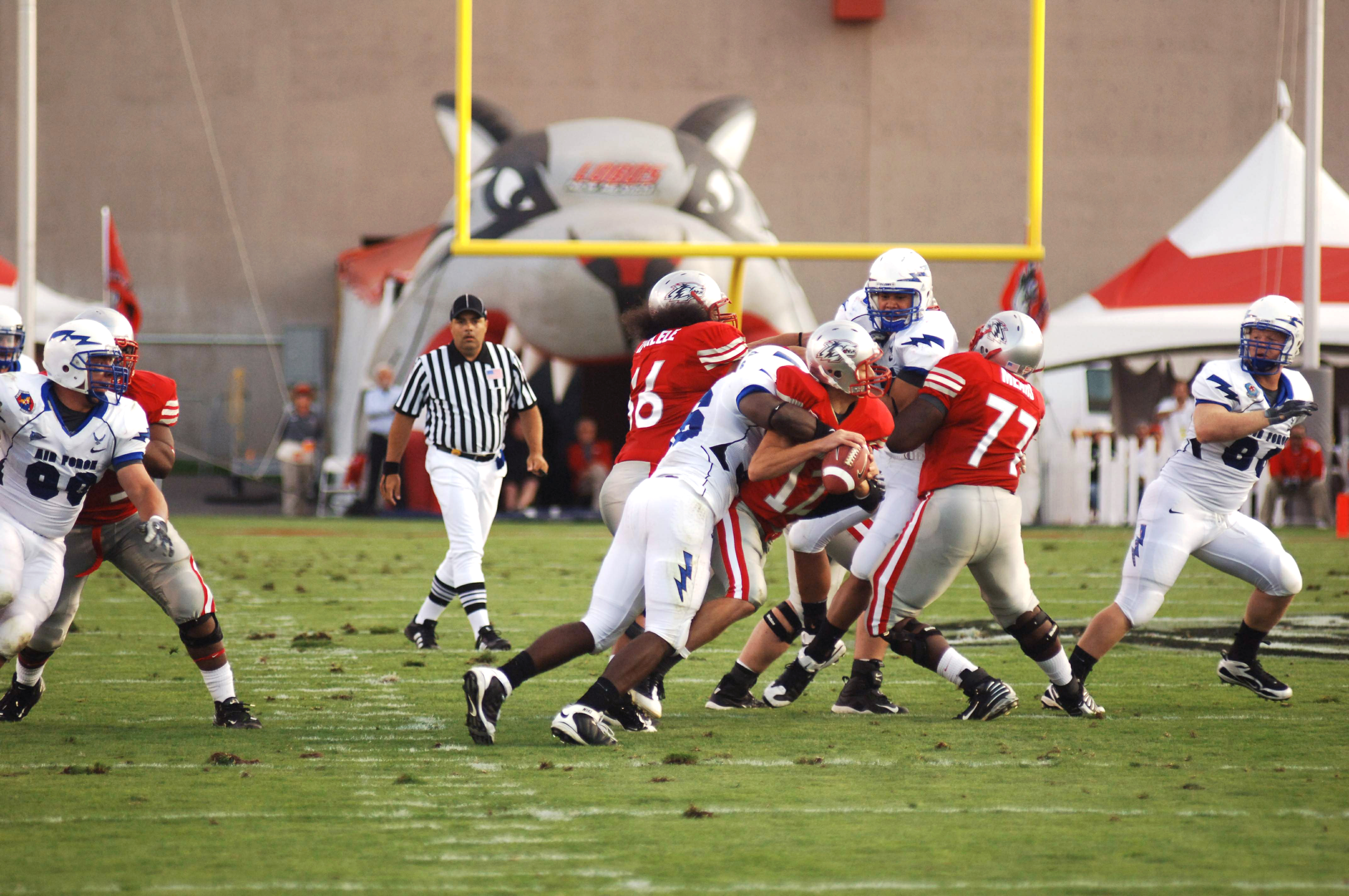 Football: Falcons feast on turnovers, down New Mexico 37-13 > Air Force ...