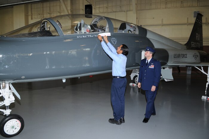 560th FTS Change of Command