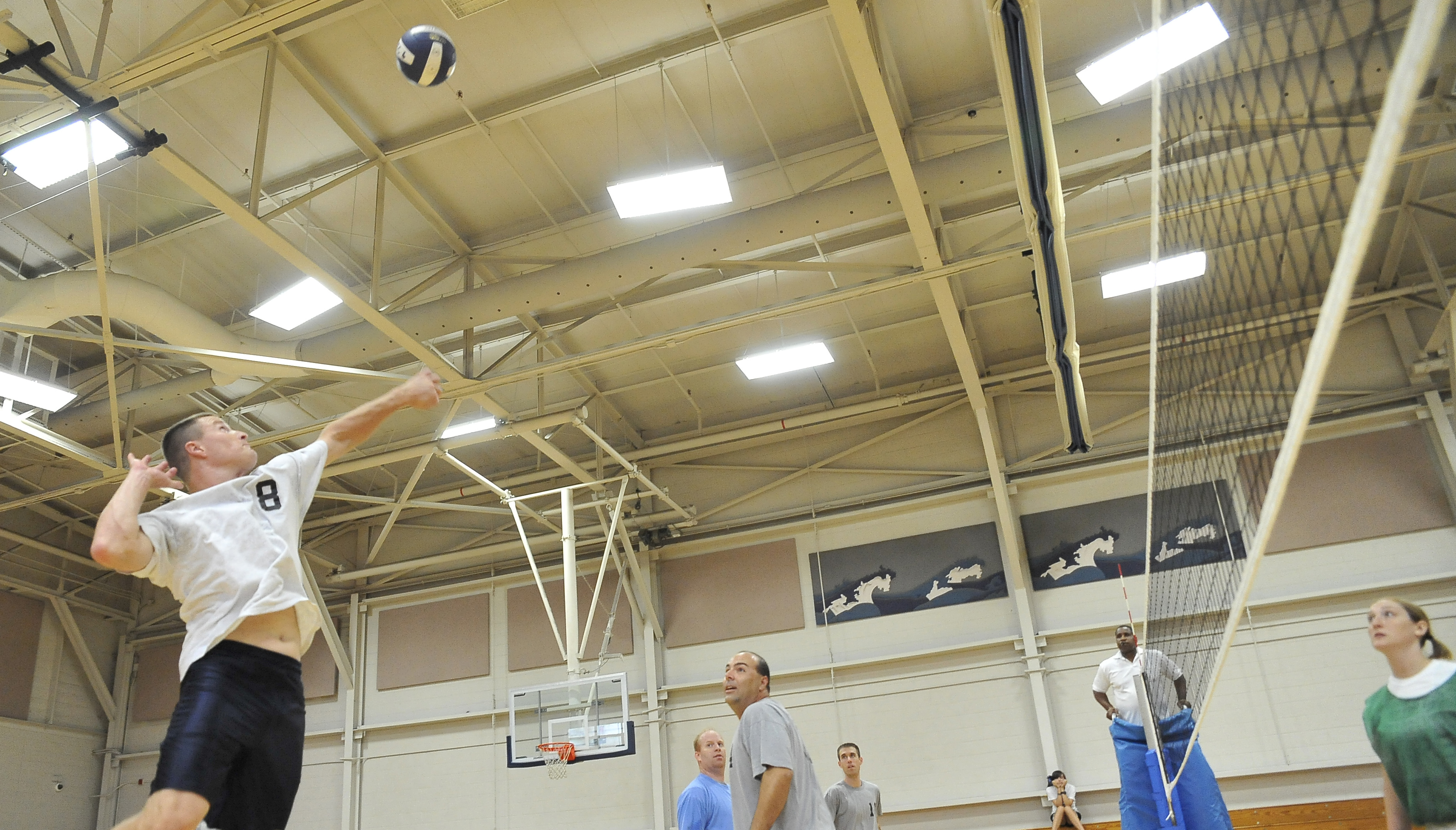 Intramural volleyball season heats up > Joint Base Charleston > News