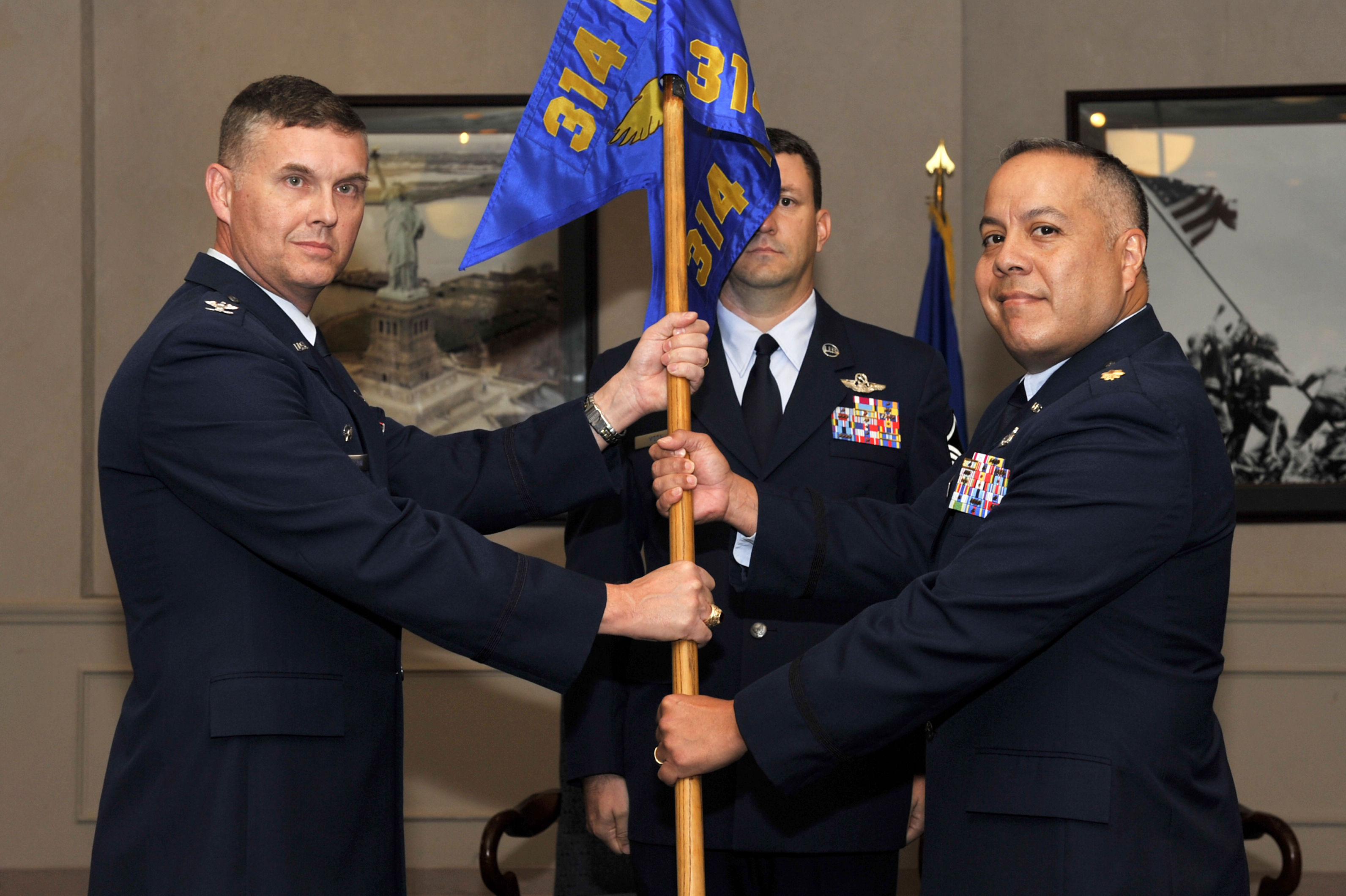314th Maintenance Operations Squadron assumption of command > Little ...