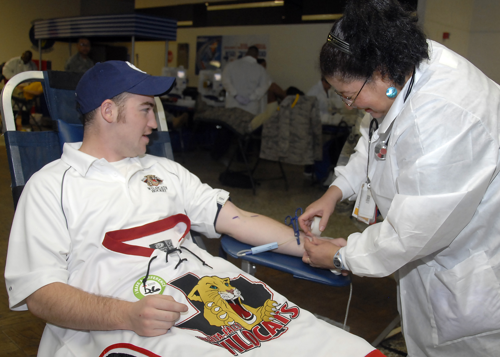 Sheppard holds Break the Record Blood Drive > Air Education and ...