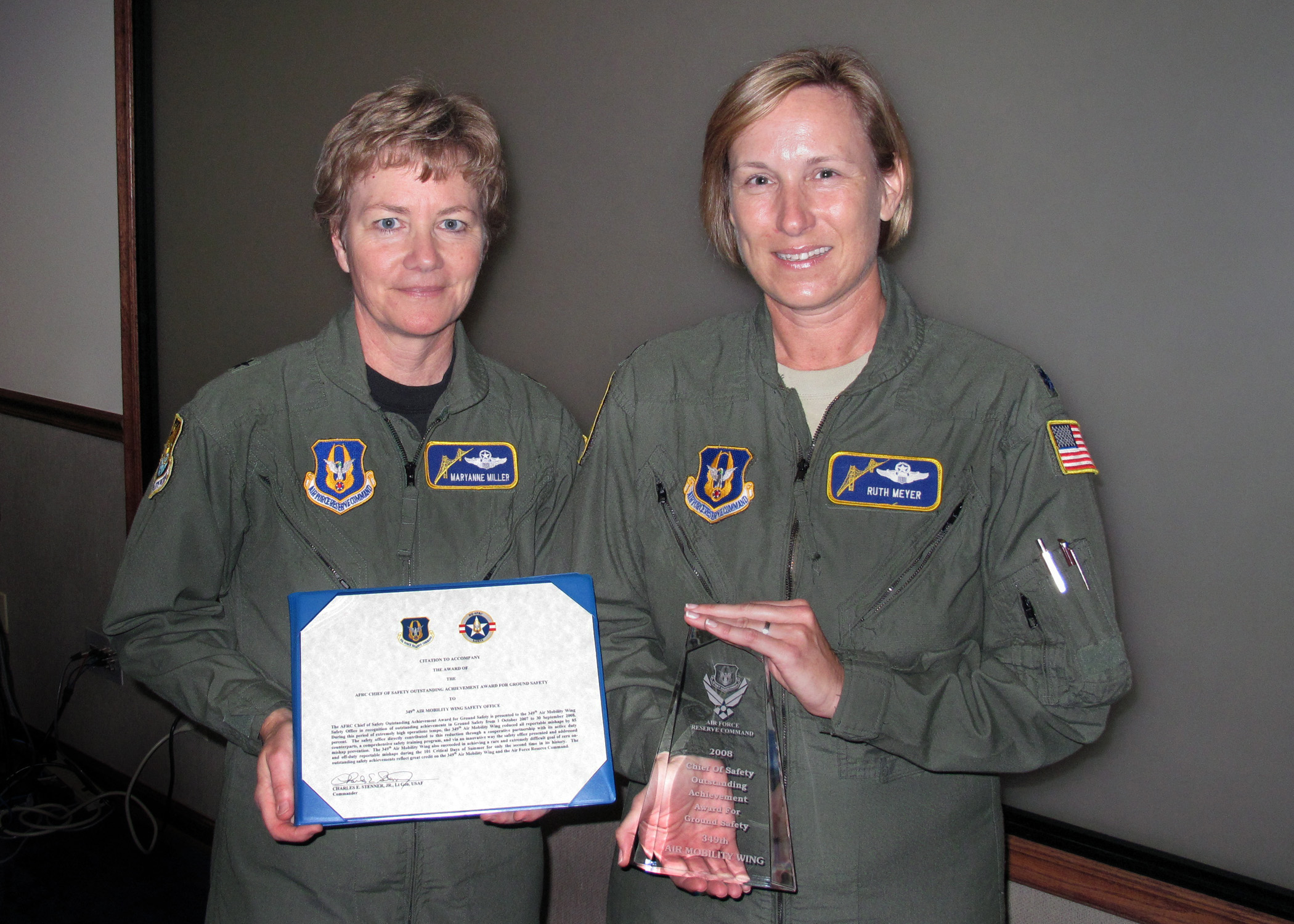 349th Wing Safety program lauded > 349th Air Mobility Wing > Article ...