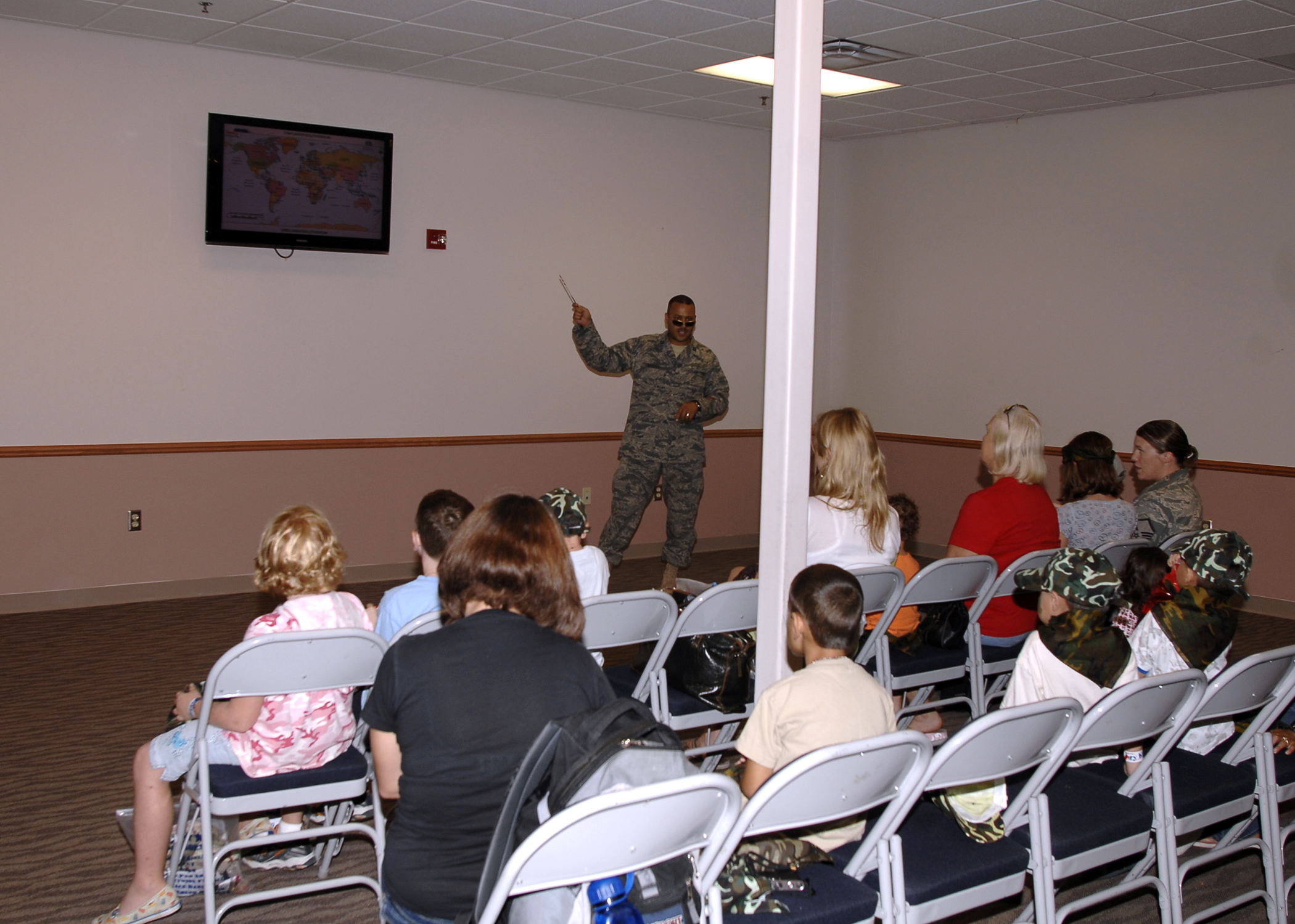 Families get feel for pre-deployment process