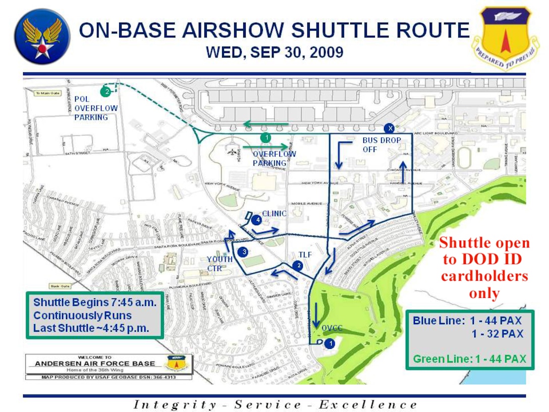 Andersen Air Show 2009 Shuttle