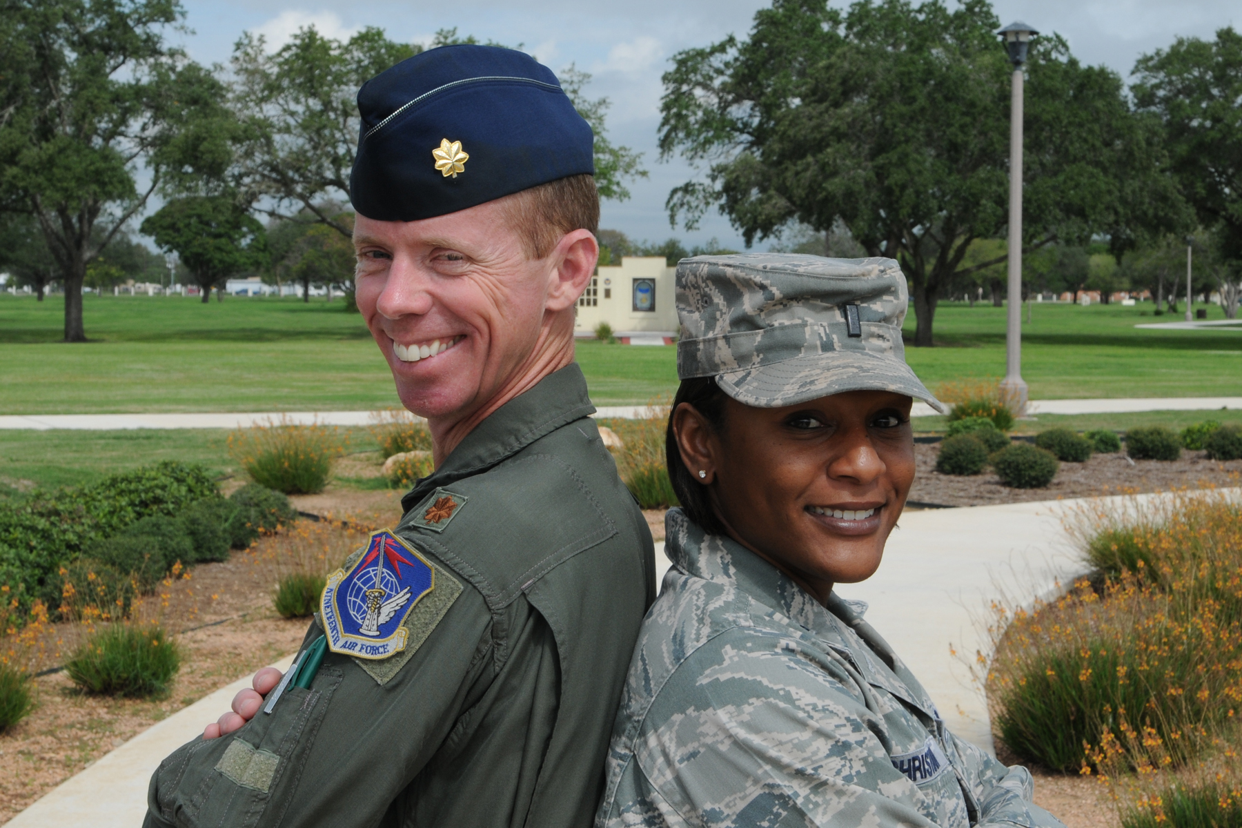 Randolph AFB Annual Air Force Marathon winners