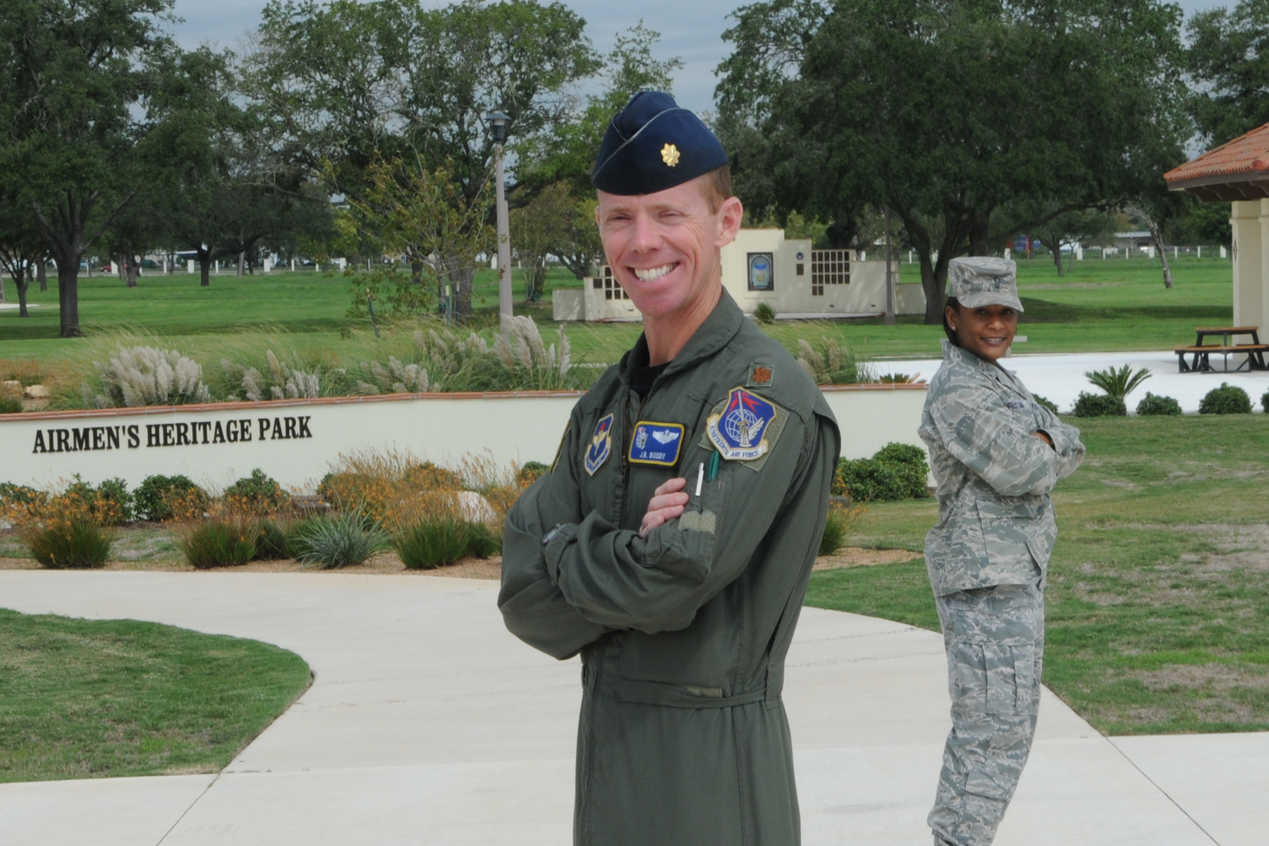 Randolph AFB Annual Air Force Marathon winners
