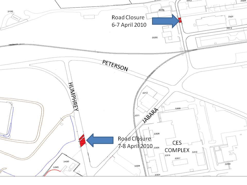 Expect delays due to gate, road closures