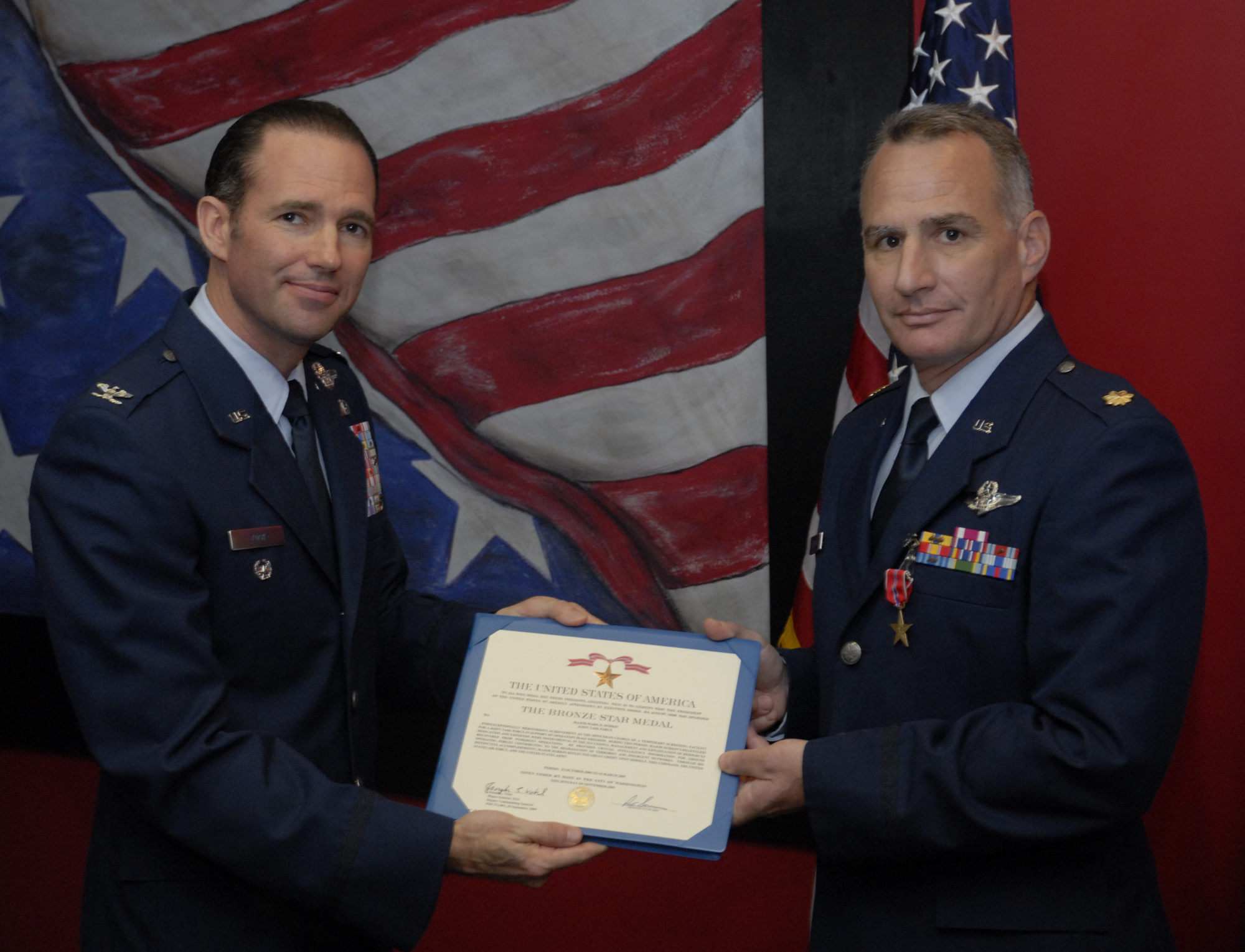 Newly promoted lieutenant colonel receives Bronze Star > Hurlburt Field ...