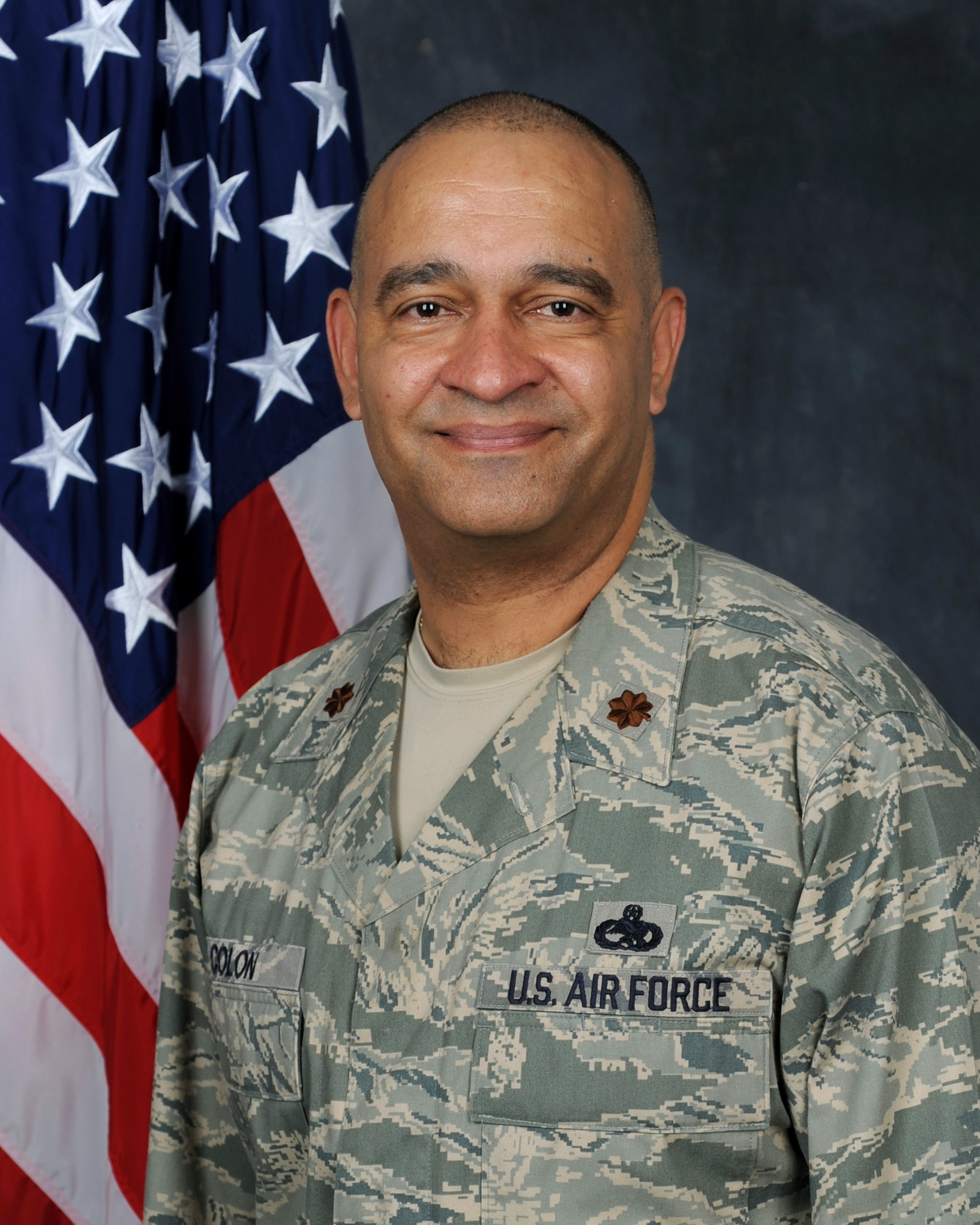 380th Expeditionary Maintenance Squadron commander