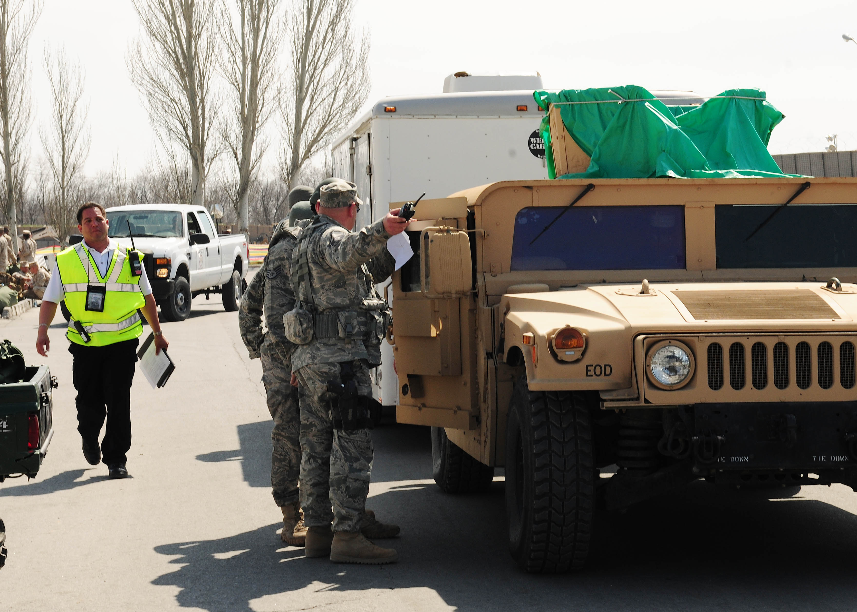 Anti-terrorism, force protection exercise