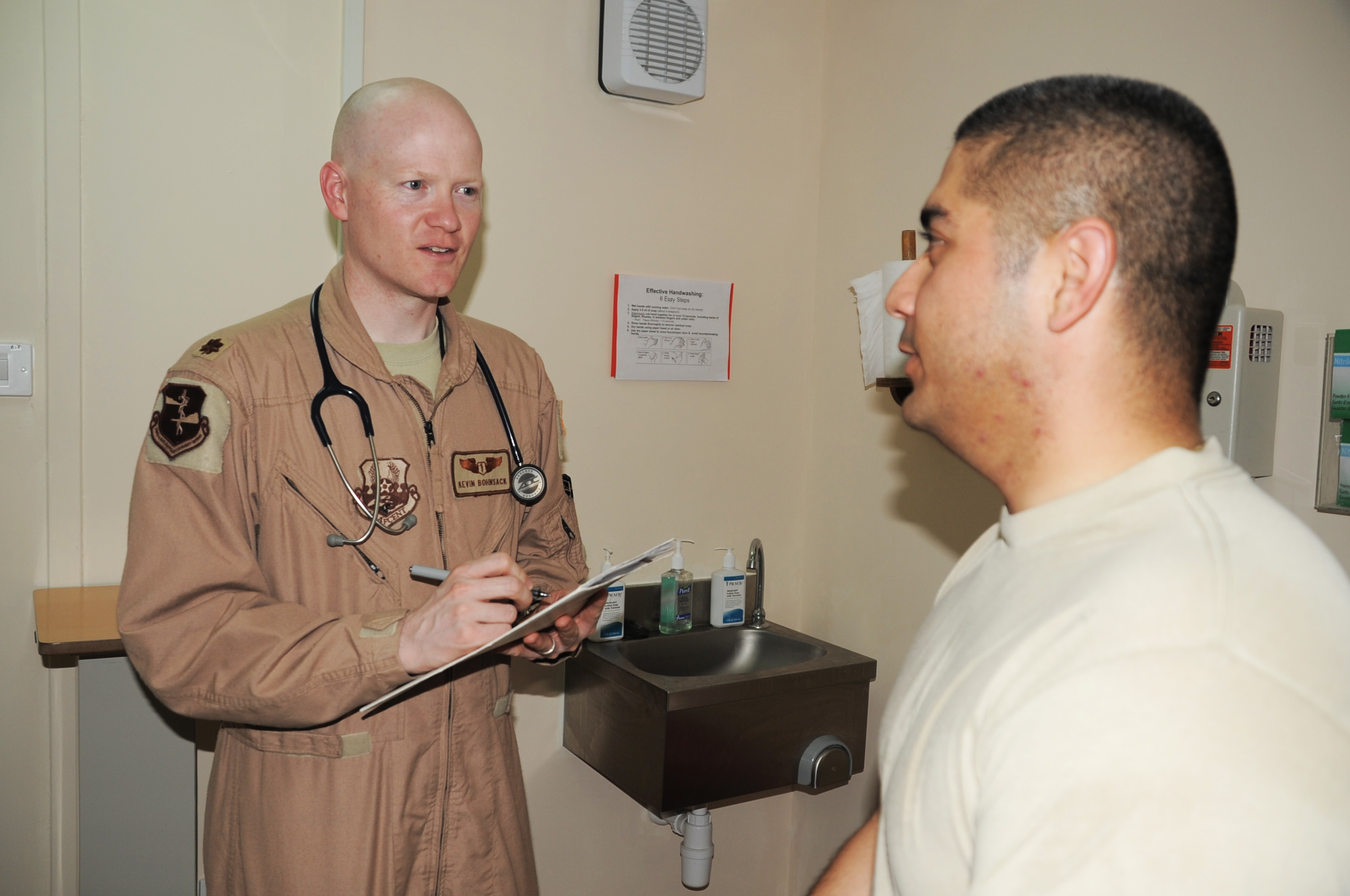 Offutt doctor, Michigan native, leads aerospace medicine for deployed ...