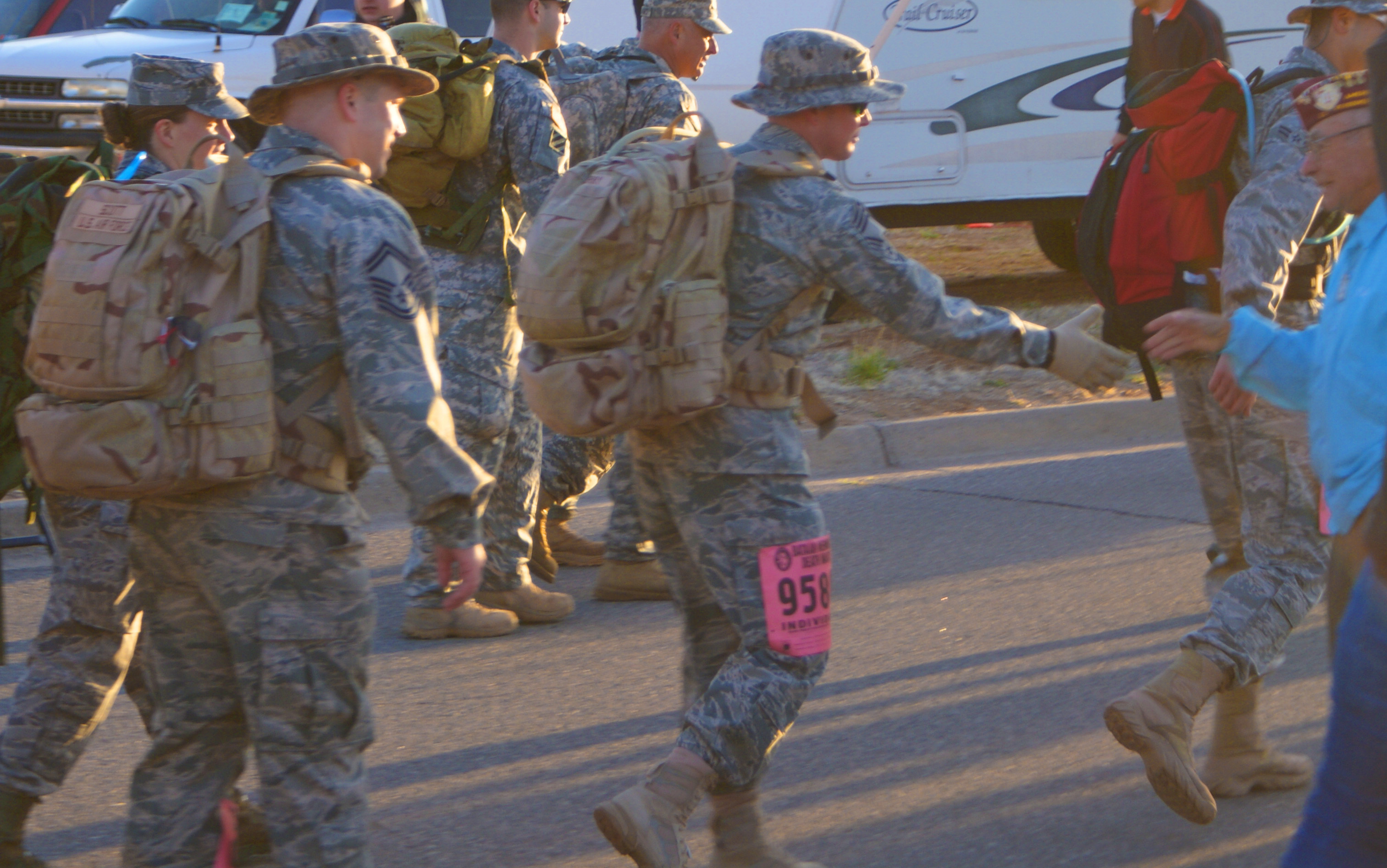 380SPCS Airmen complete Bataan Memorial Death March > 310th Space Wing ...