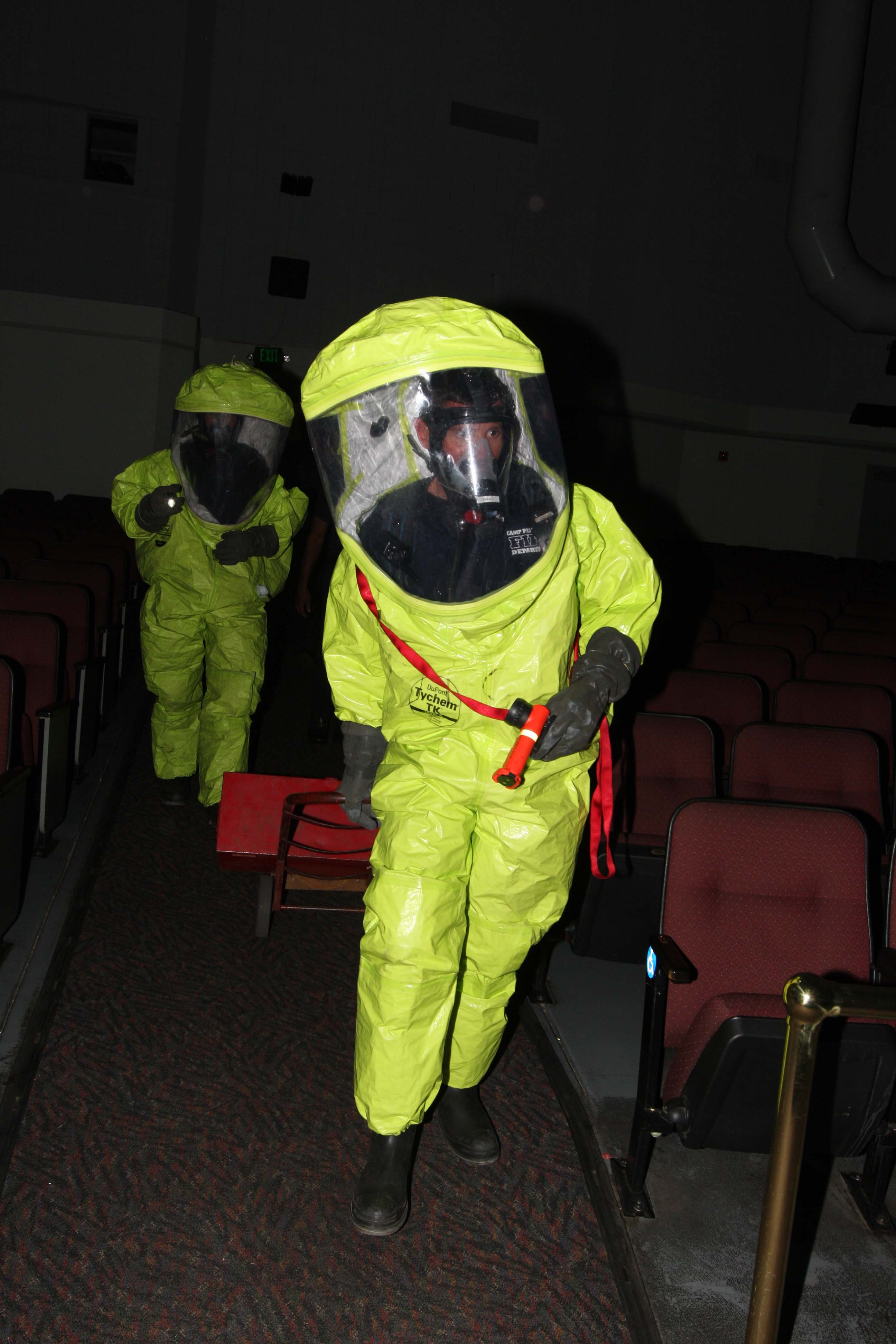 First responders come to rescue against hazardous material incidents ...