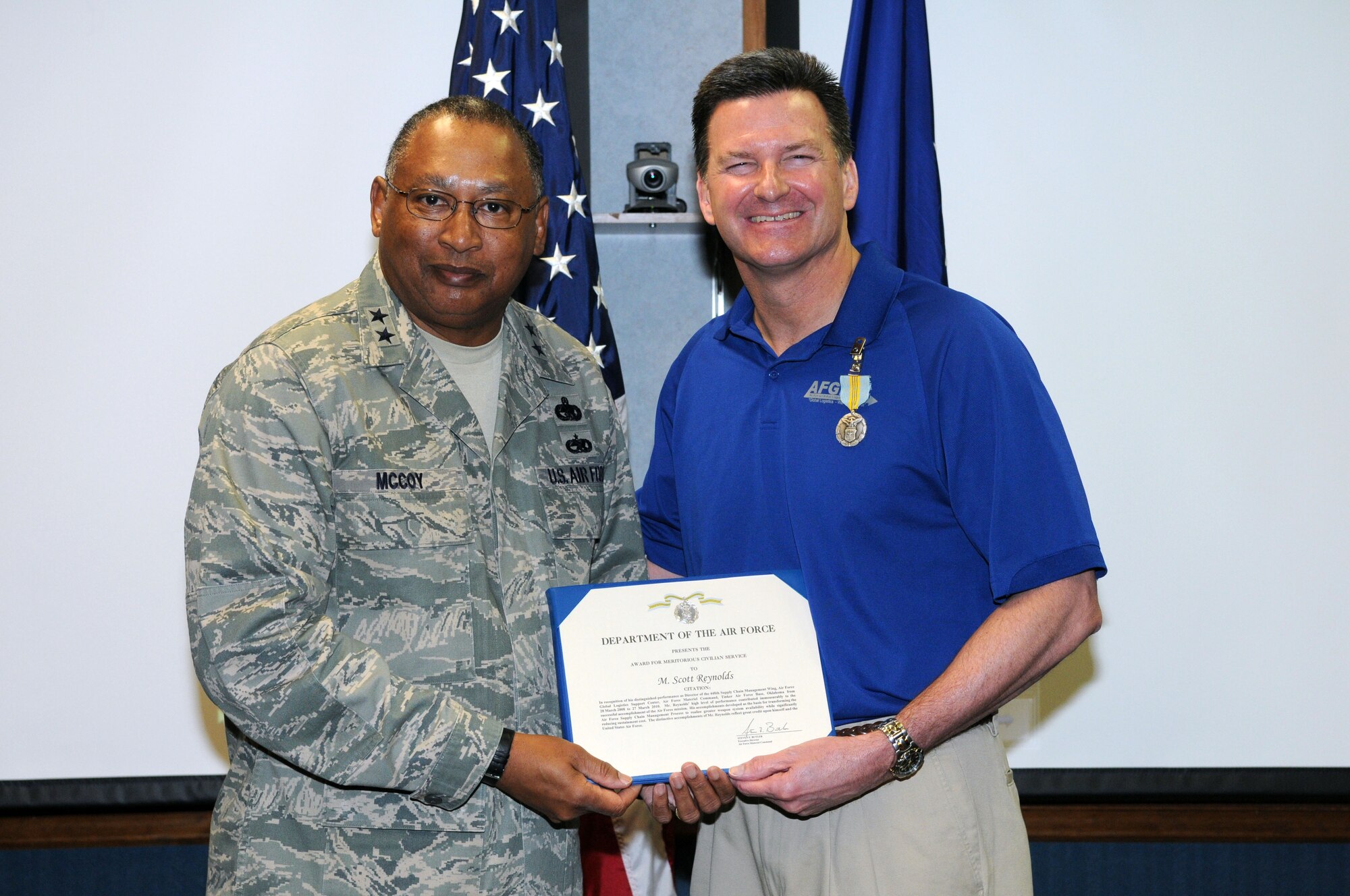 448th bids farewell to Scott Reynolds > Tinker Air Force Base > Article ...