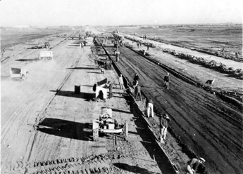 Tinker runway construction