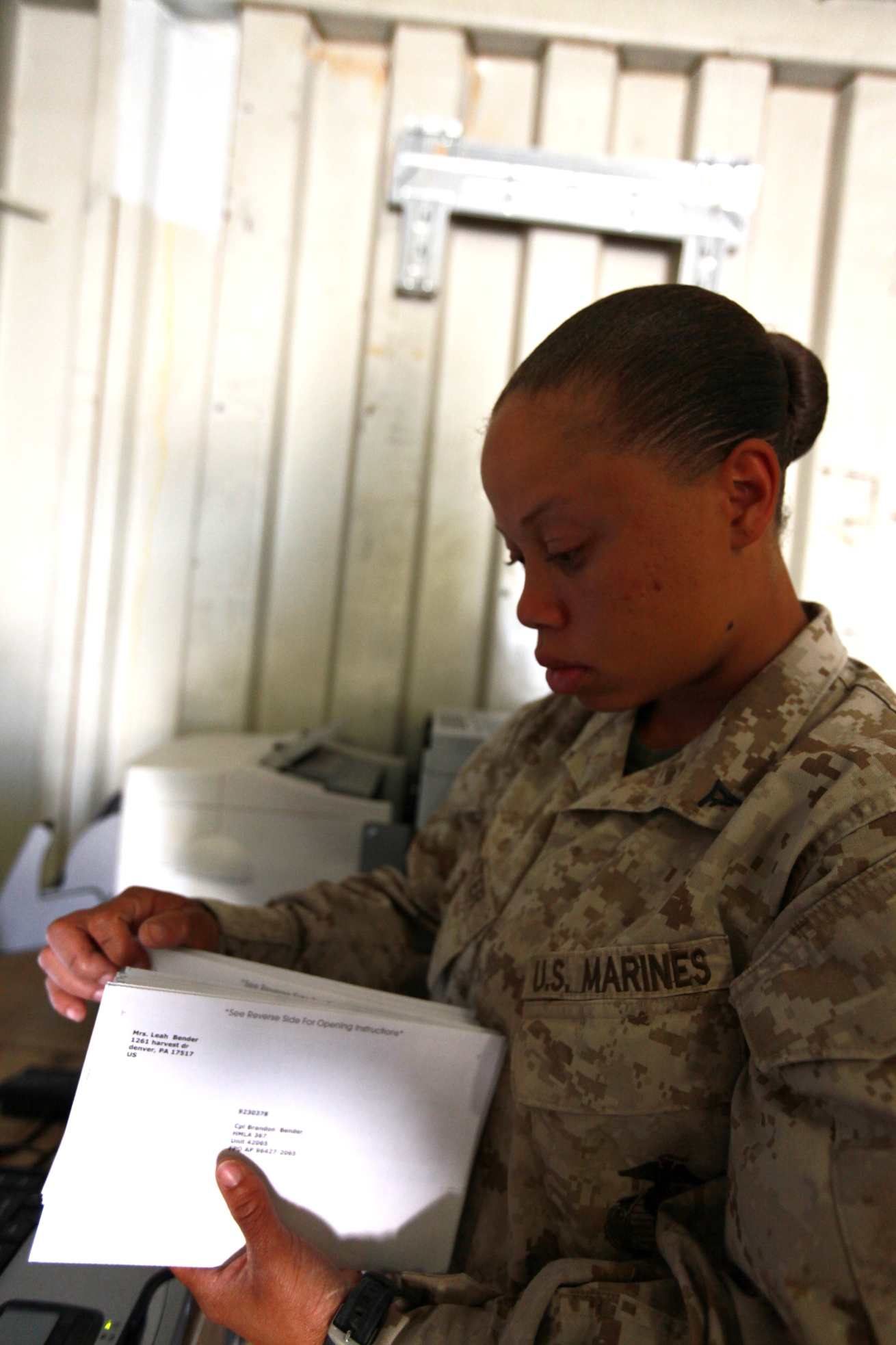 Postal Marines Keep Morale High > 1st Marine Logistics Group > News ...