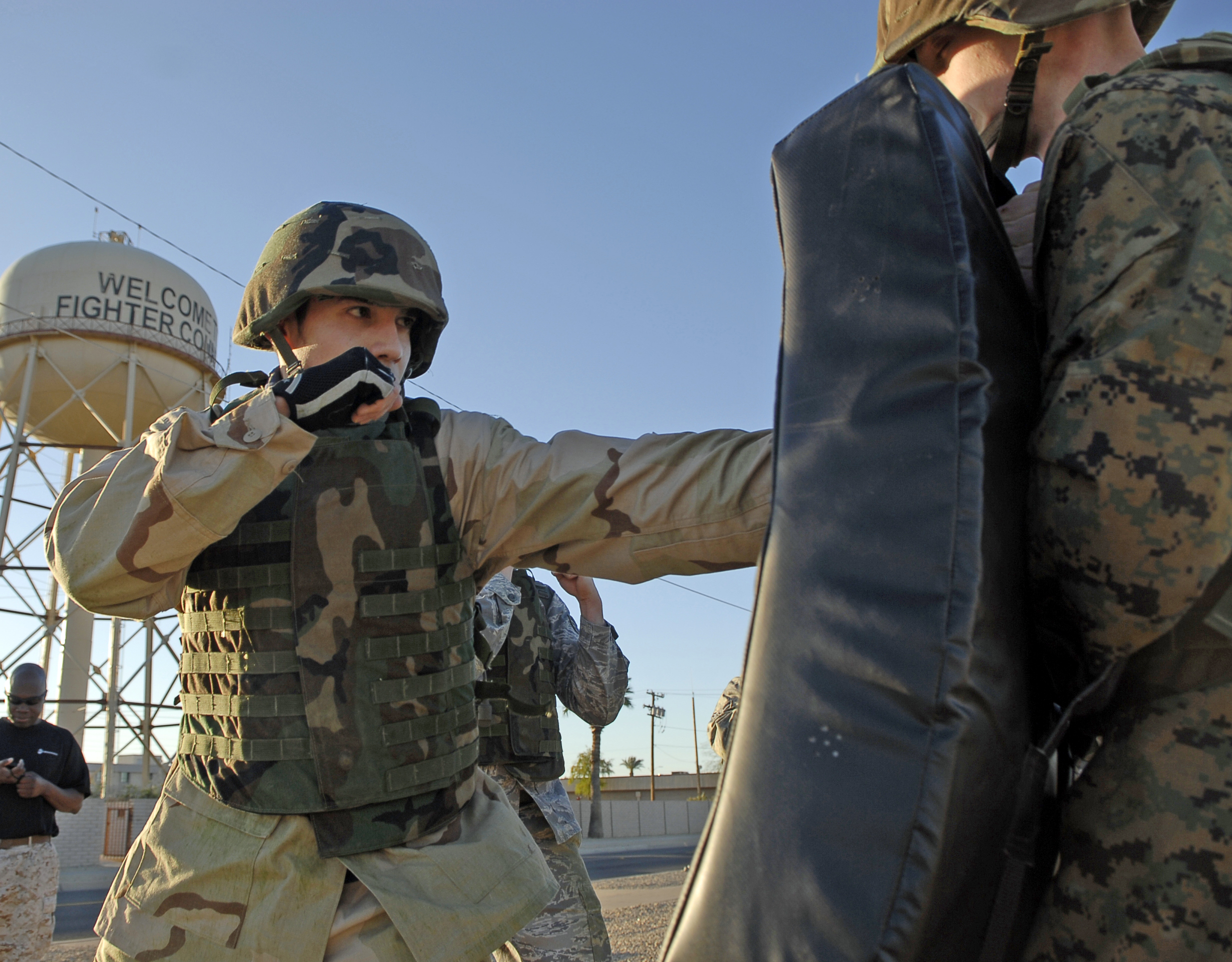 Luke Airmen train for combat