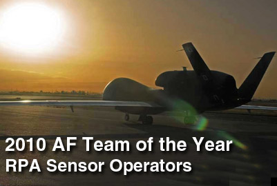 Remotely piloted aircraft sensor operators named Air Force Team of the ...