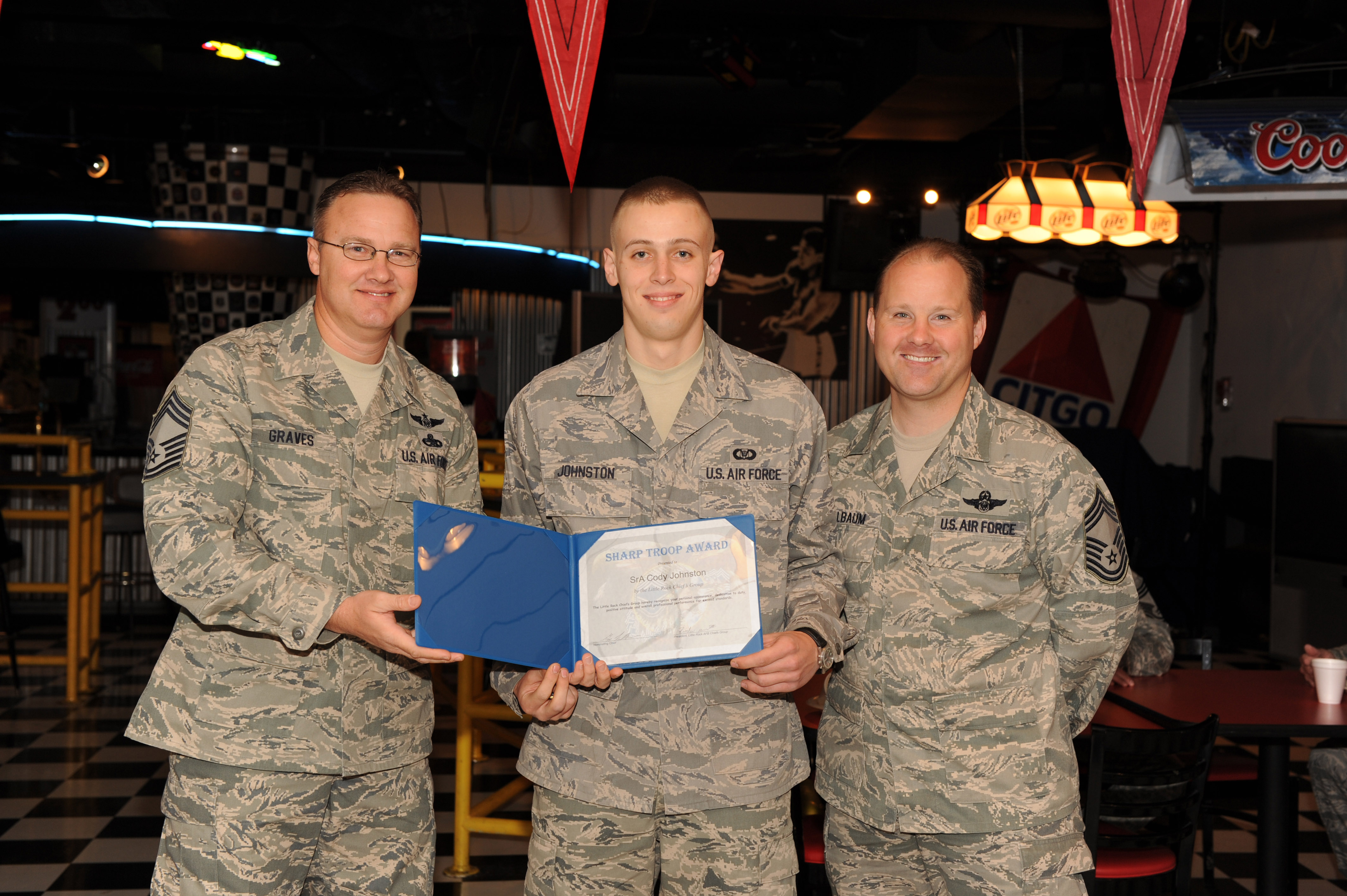 Sharp Airman receives recognition > Little Rock Air Force Base > Display