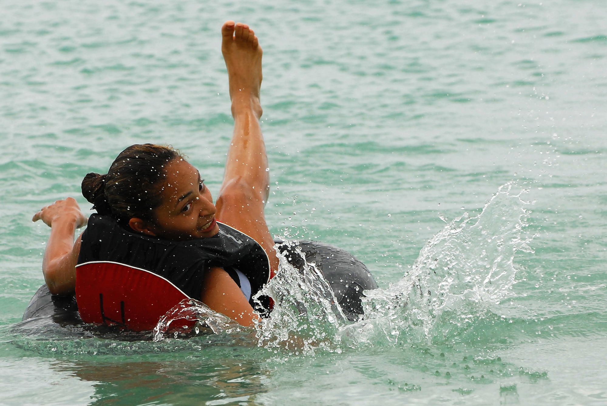 Team Hickam Sports Day: Inner tube relay race > 15th Wing > Article Display