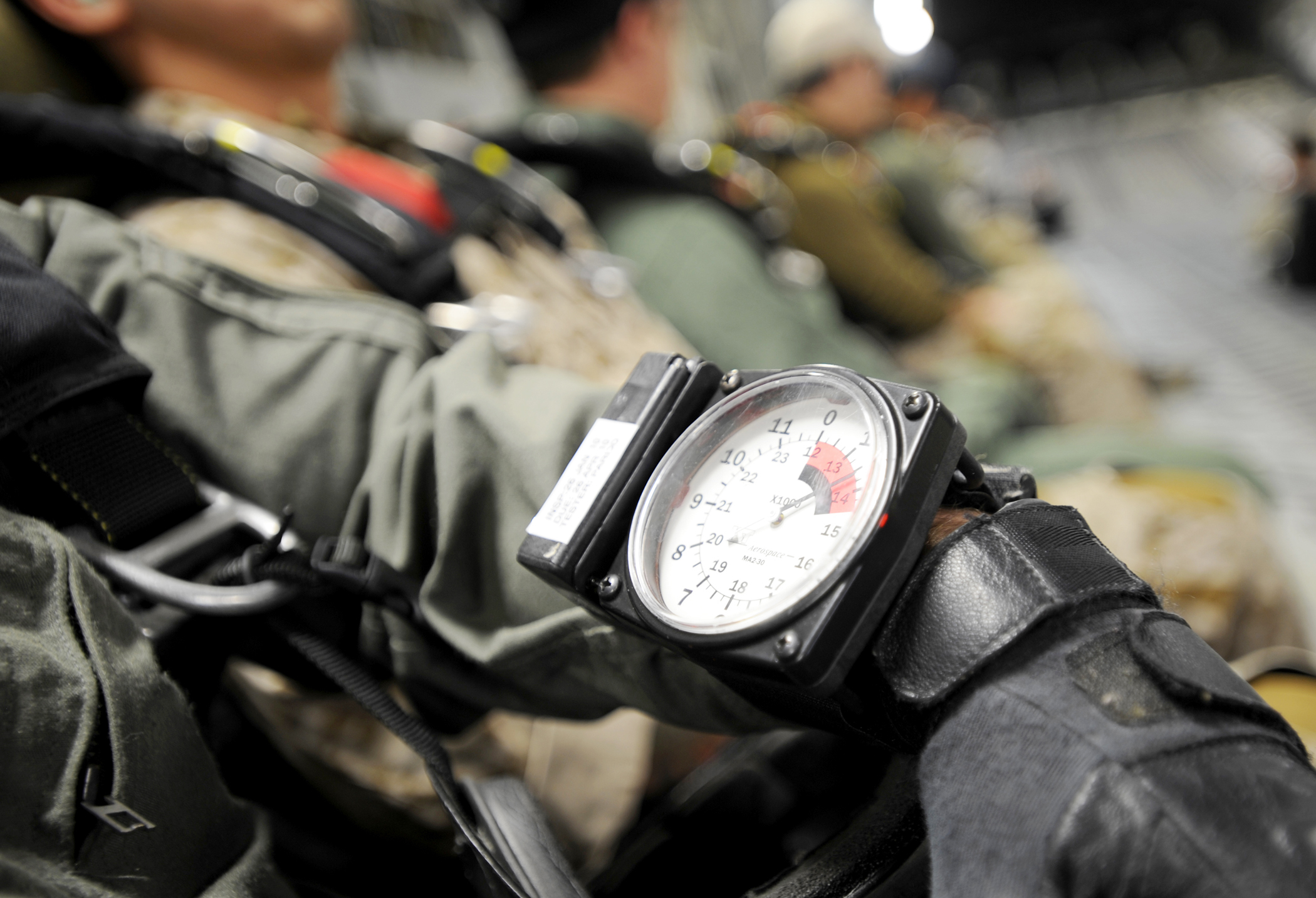 Joint training at 12,500 feet