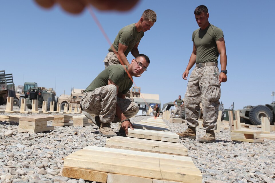 Building on Success: Marine Engineers Construct SWA Huts, Patrol Bases ...