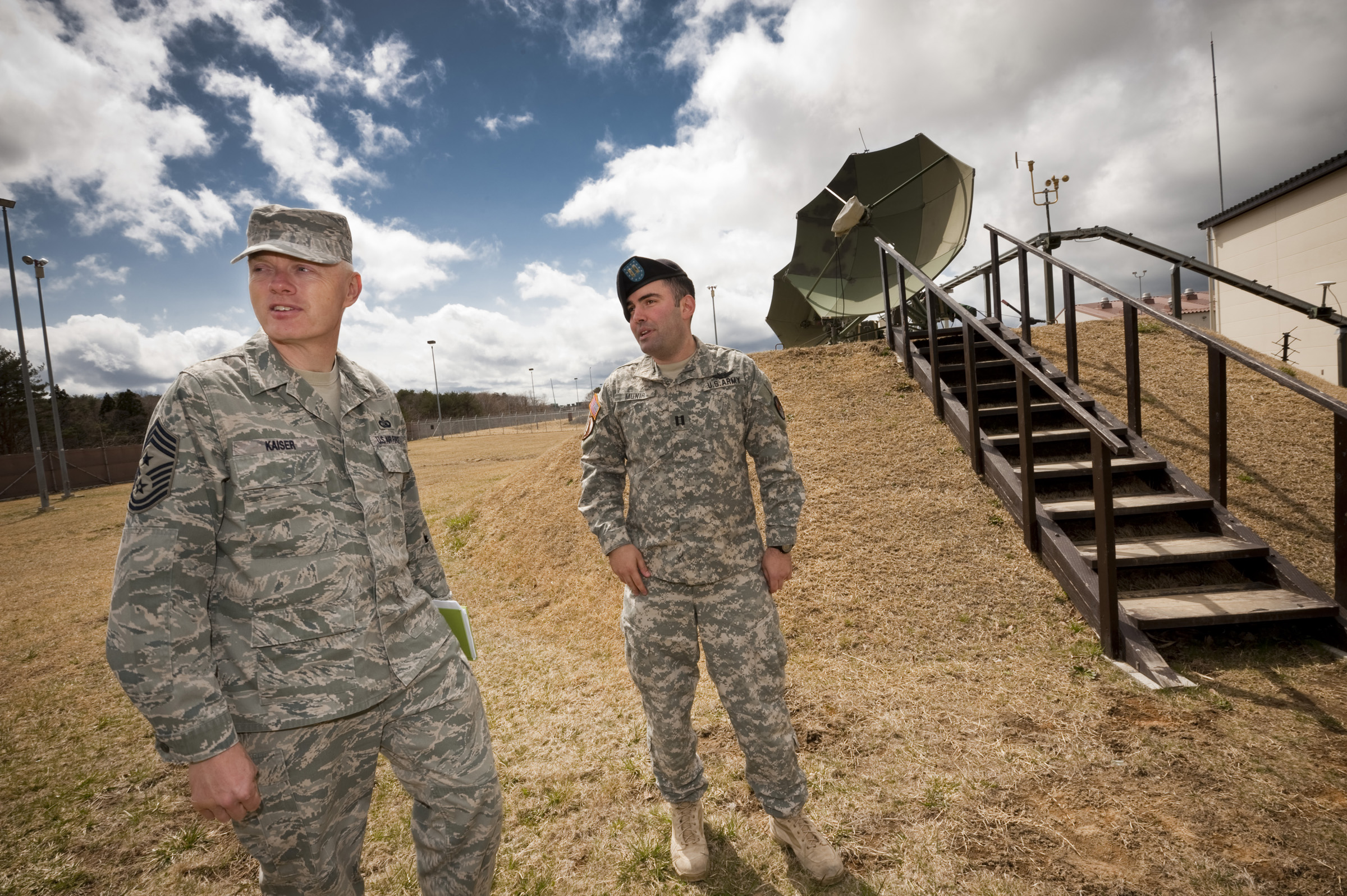 5th AF command chief visits Misawa