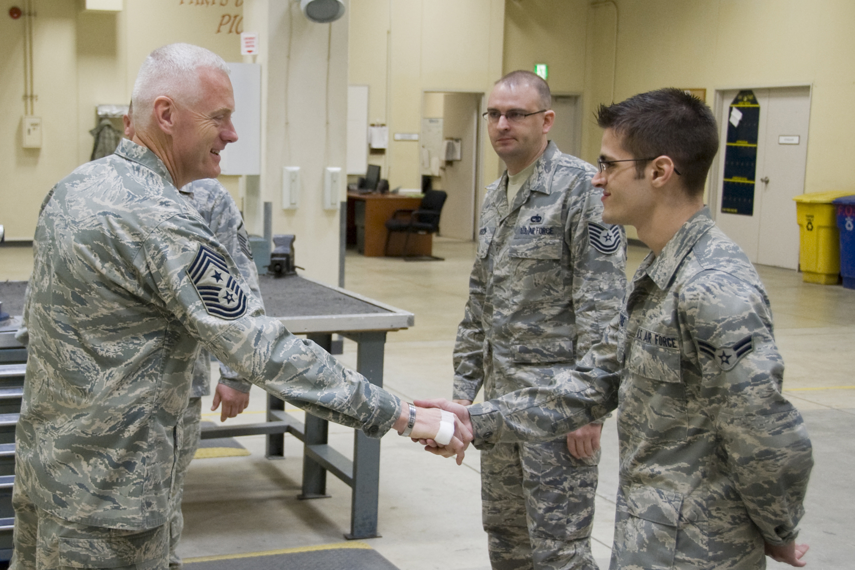 5th AF Command Chief visits Misawa > Pacific Air Forces > Article Display