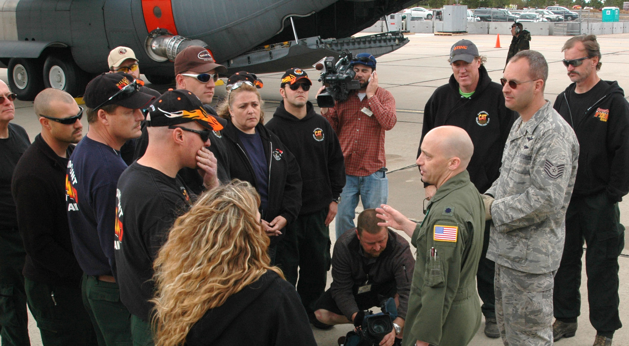 Colorado-based 302nd Airlift Wing test fires MAFFS wildland ...
