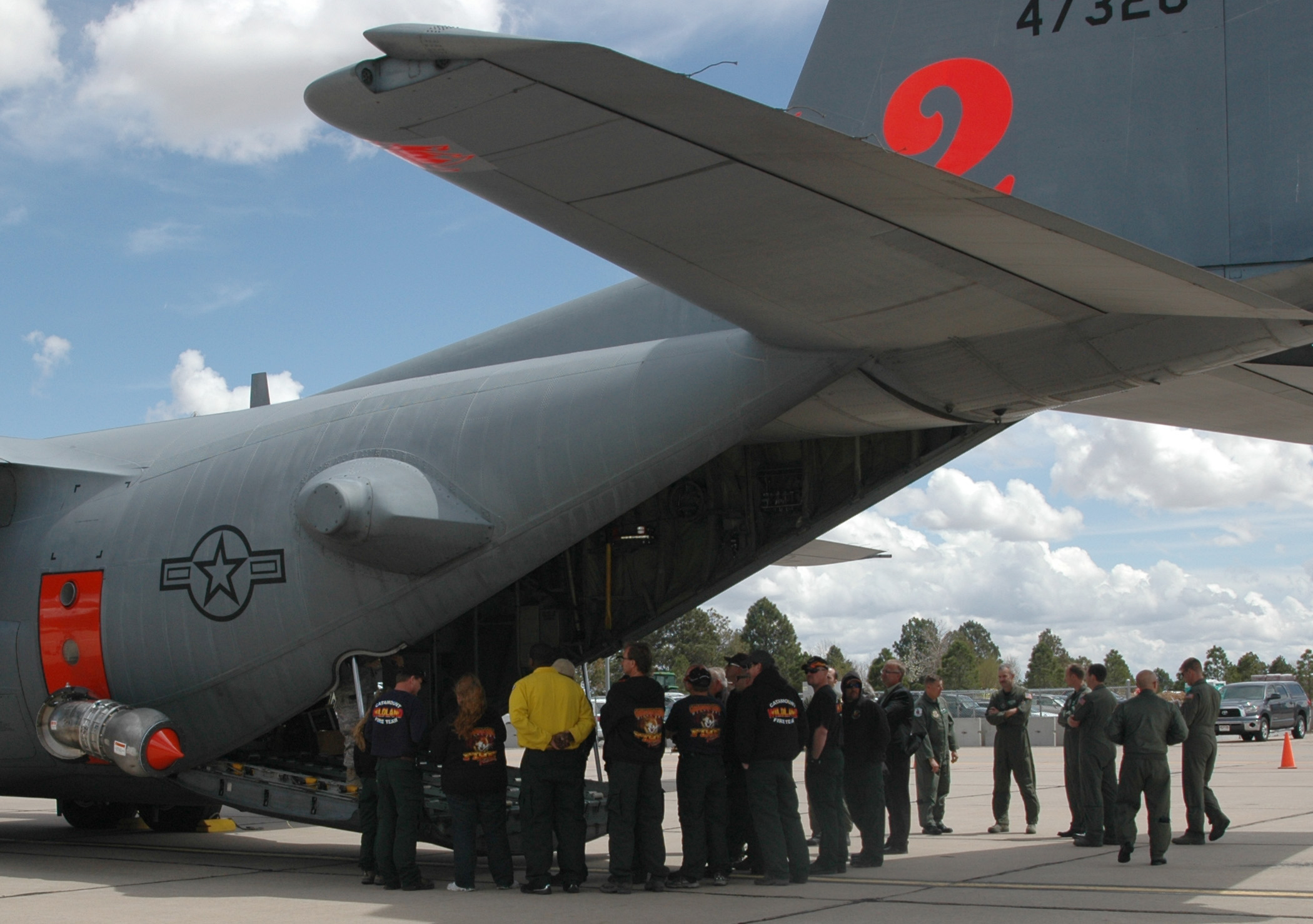 Colorado-based 302nd Airlift Wing test fires MAFFS wildland ...