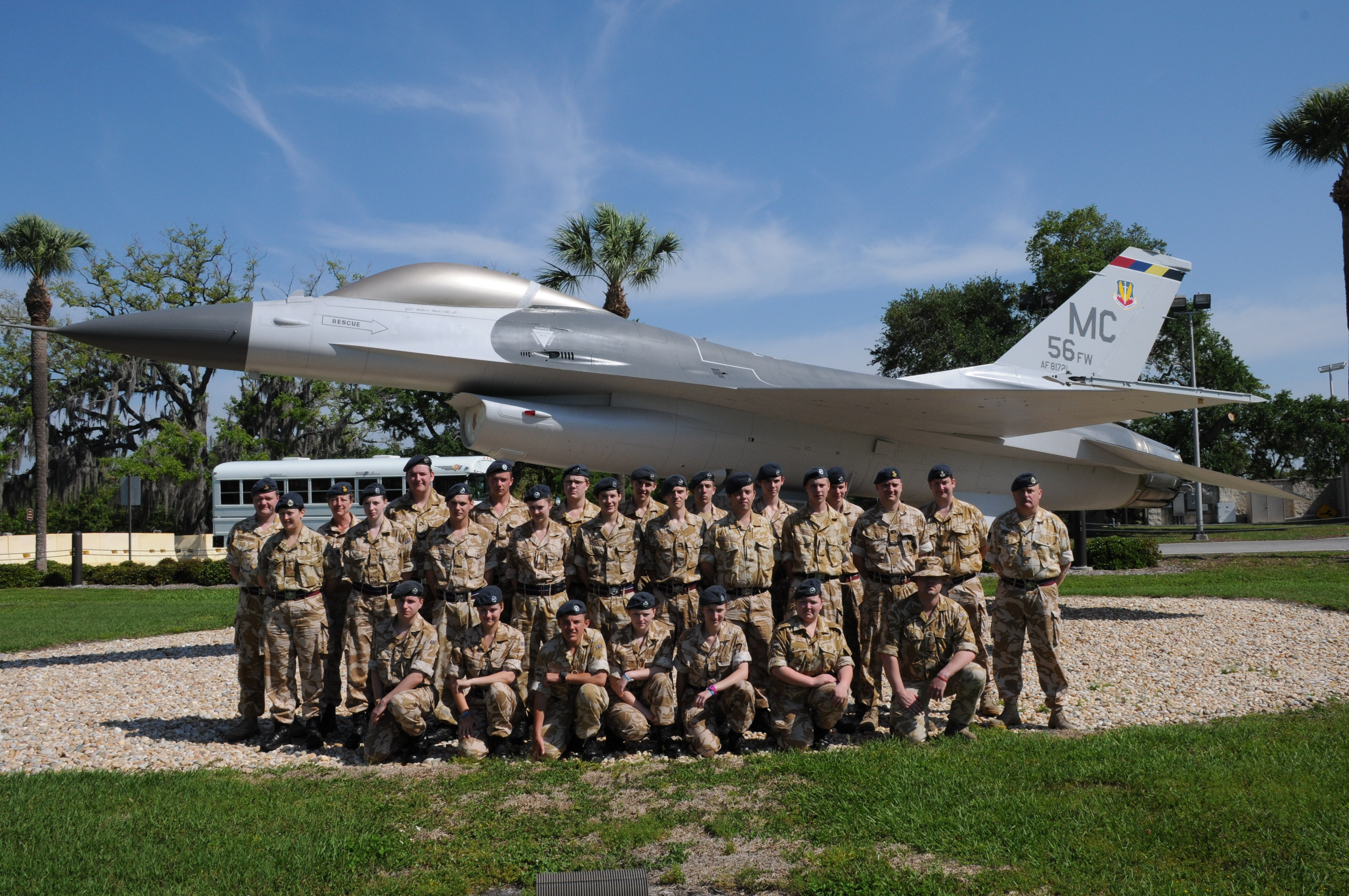 British Royal Air Force cadets visit MacDill > 927th Air Refueling Wing ...