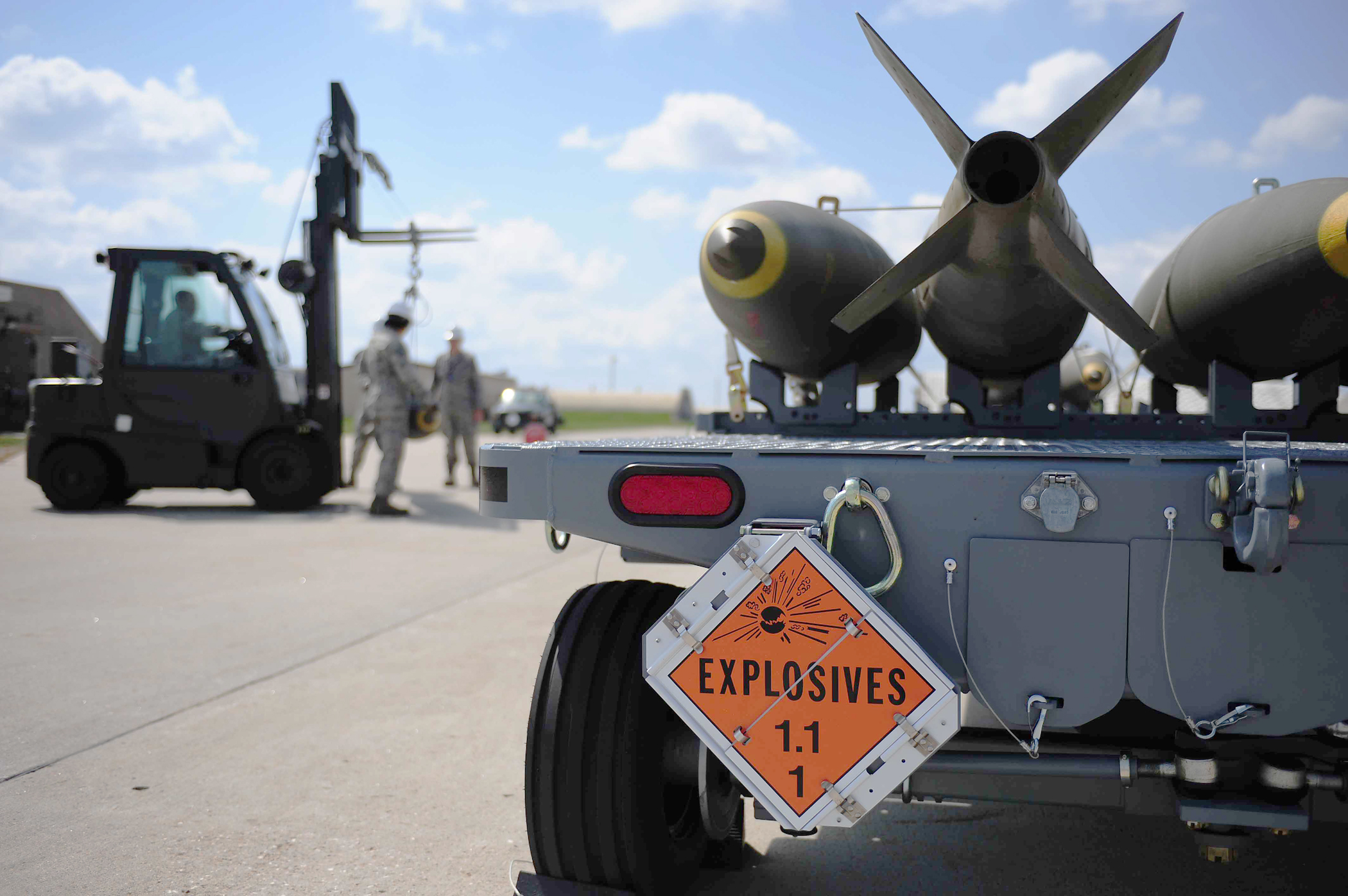 Warehousing the Mark 84 bomb