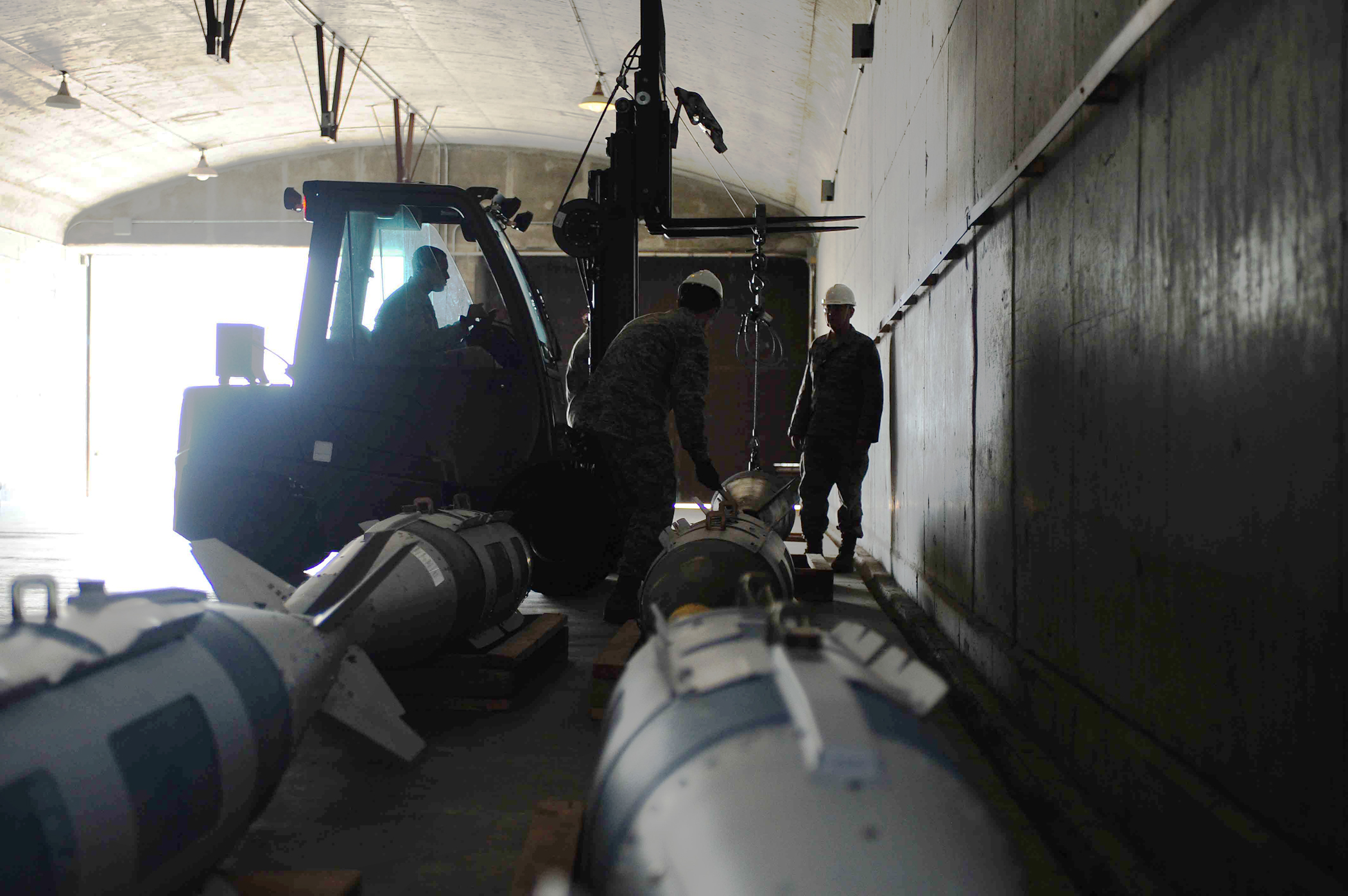 Warehousing the Mark 84 bomb