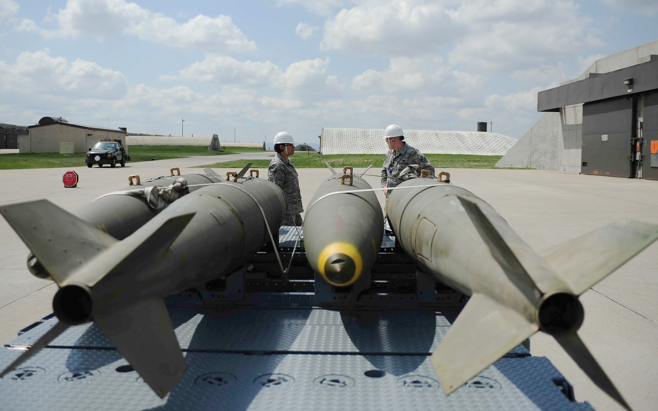 Warehousing the Mark 84 bomb