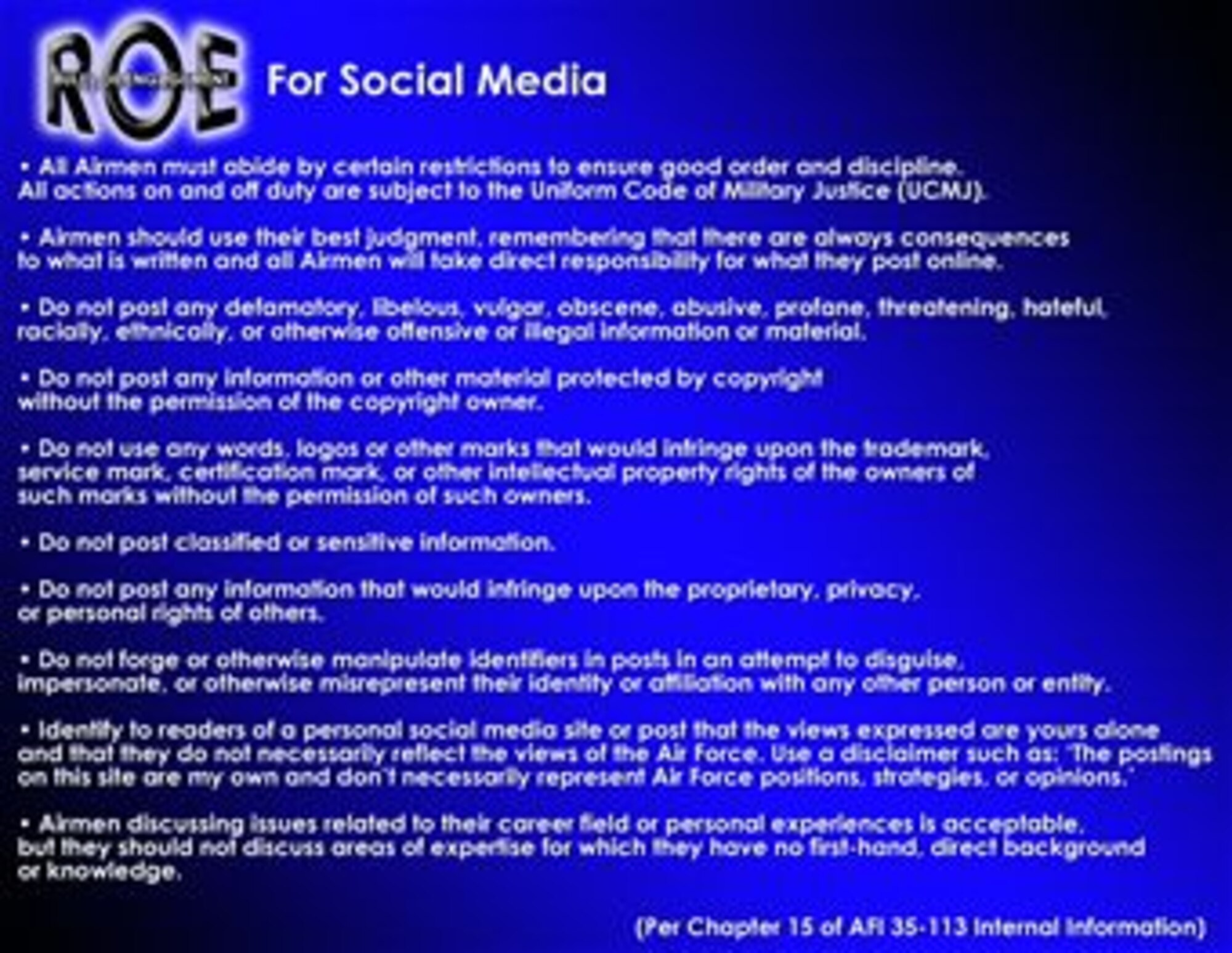 Air Force wide Social Media Access Begins 315th Airlift Wing