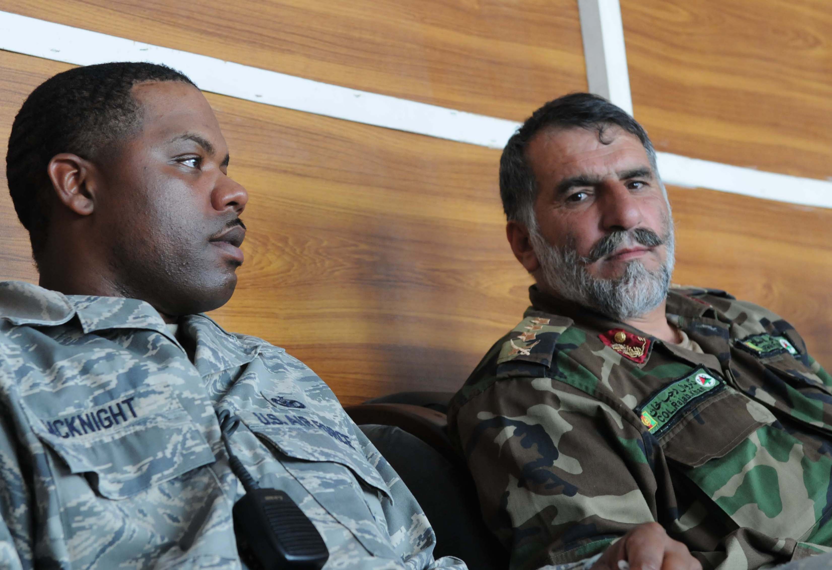 Afghans leading with American help is way forward, says colonel > U.S ...