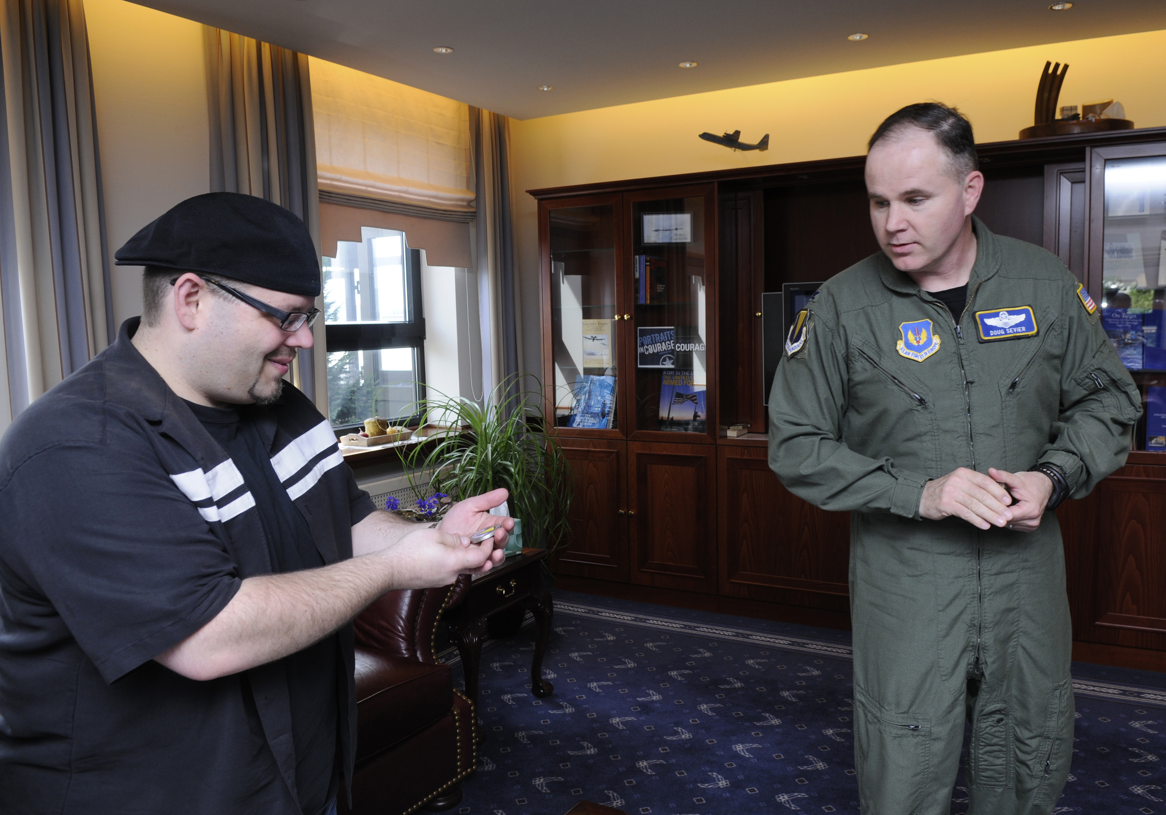 Cartoonists observe Airmen in action at Ramstein > Ramstein Air Base ...