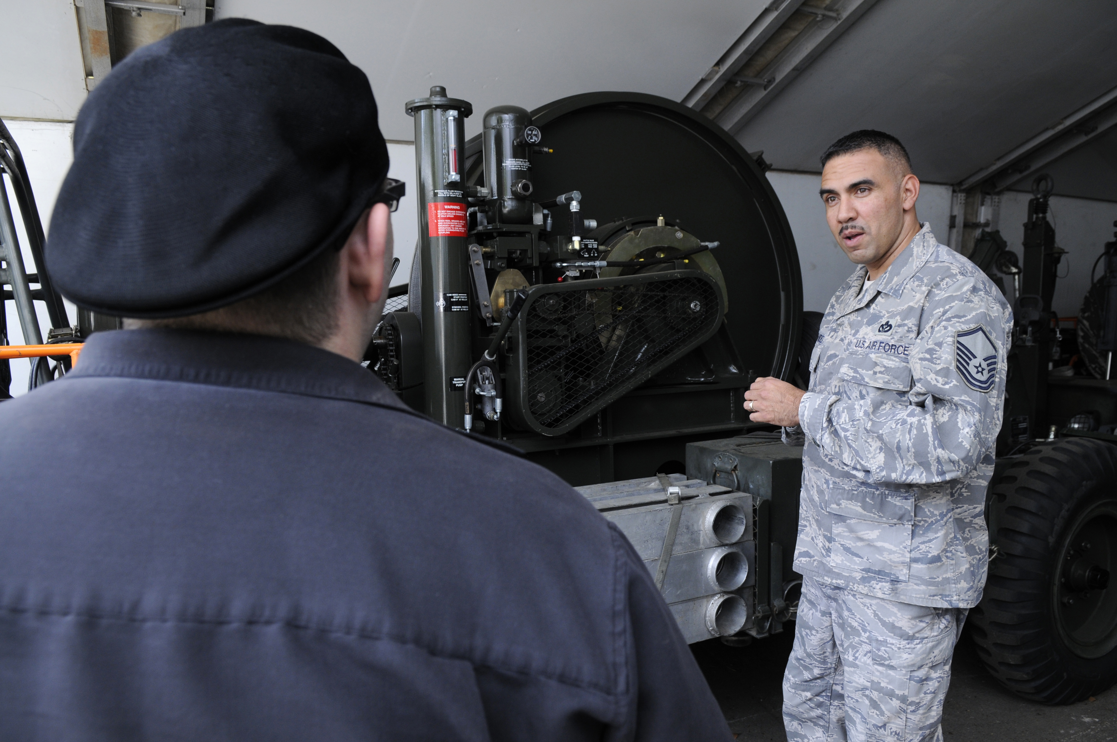 Cartoonists observe Airmen in action at Ramstein > Ramstein Air Base ...